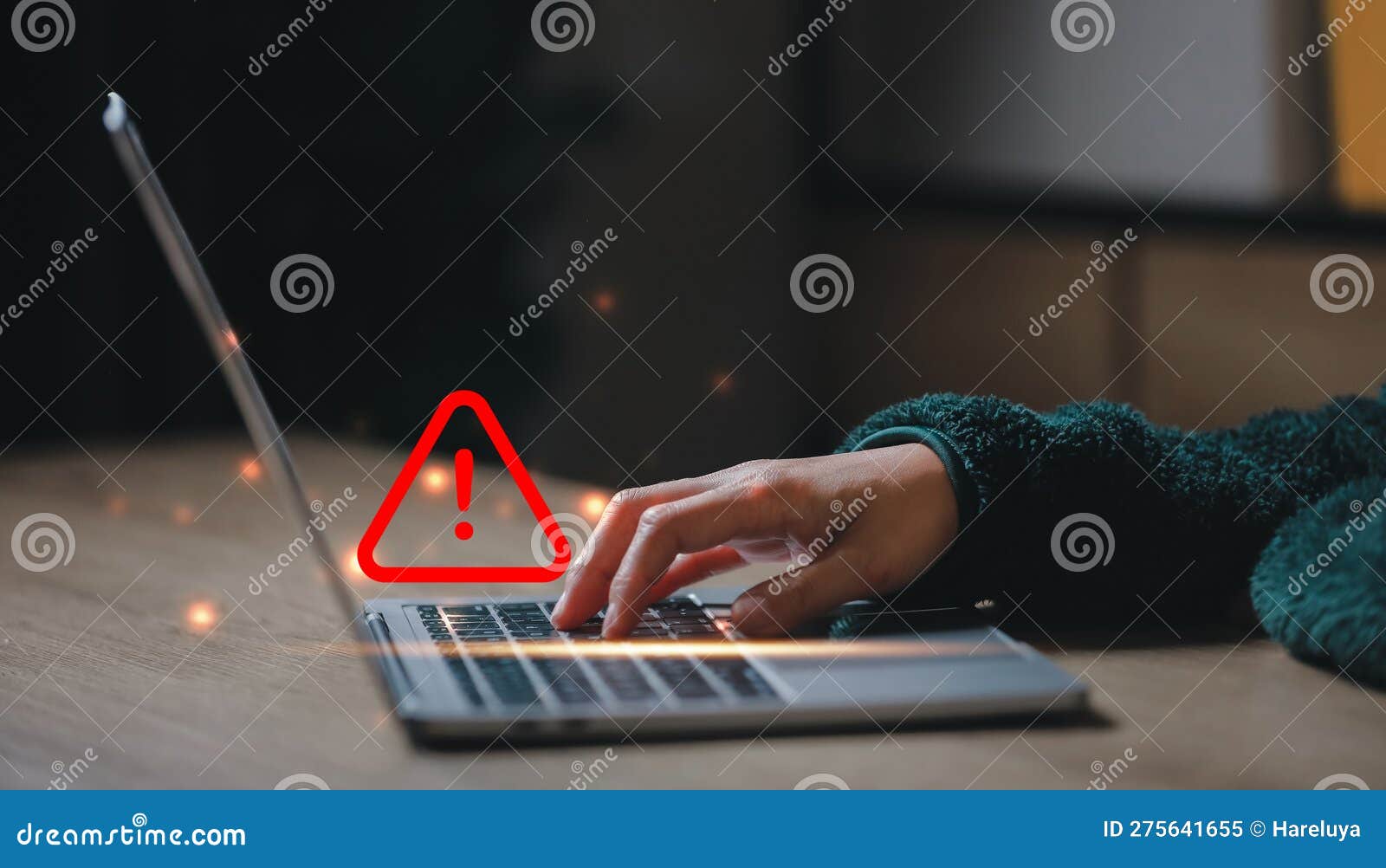 Caution Warning for Notification Error and To Be Aware of the Dangers ...