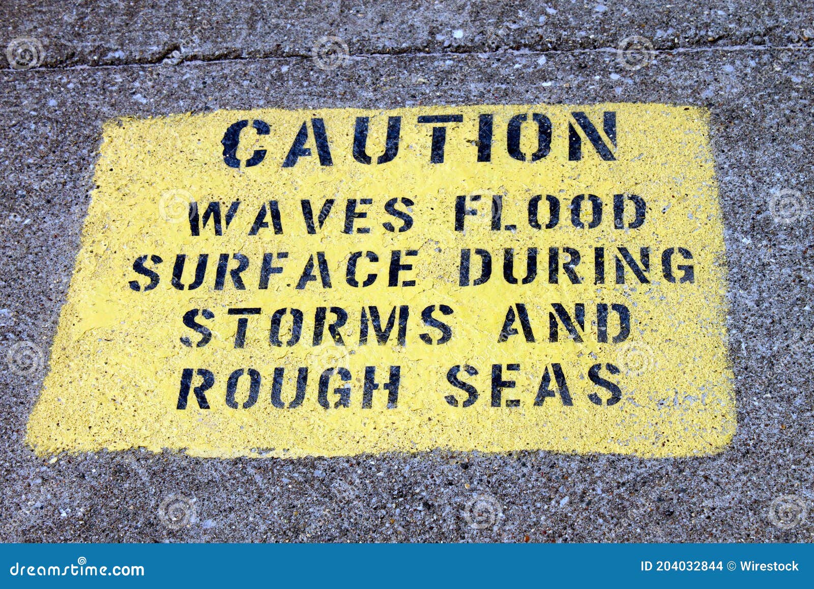 Caution: Rough Road Sign In The San Juan Mountains In Colorado Stock ...