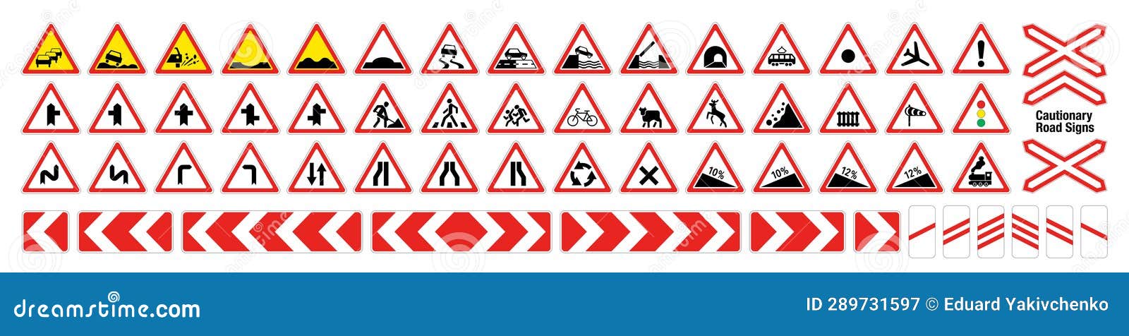 Cautionary Traffic Signs Stock Image | CartoonDealer.com #29727559