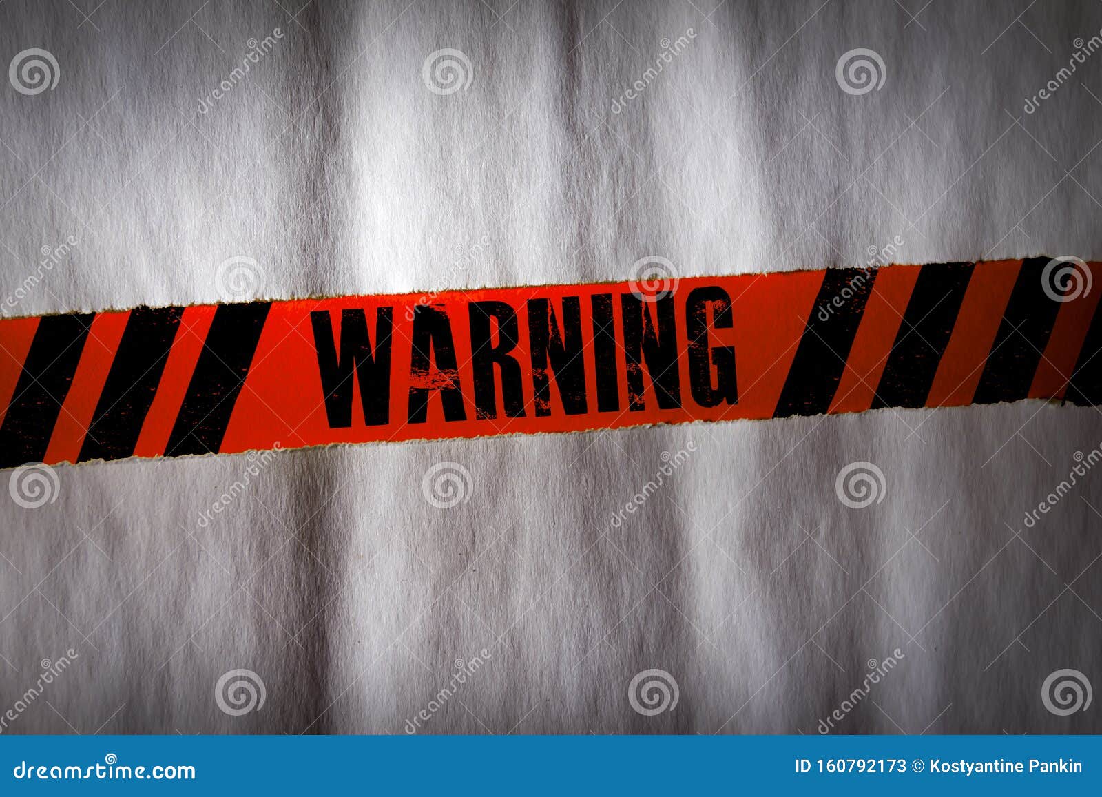 Cautionary warning line stock image. Image of business - 160792173