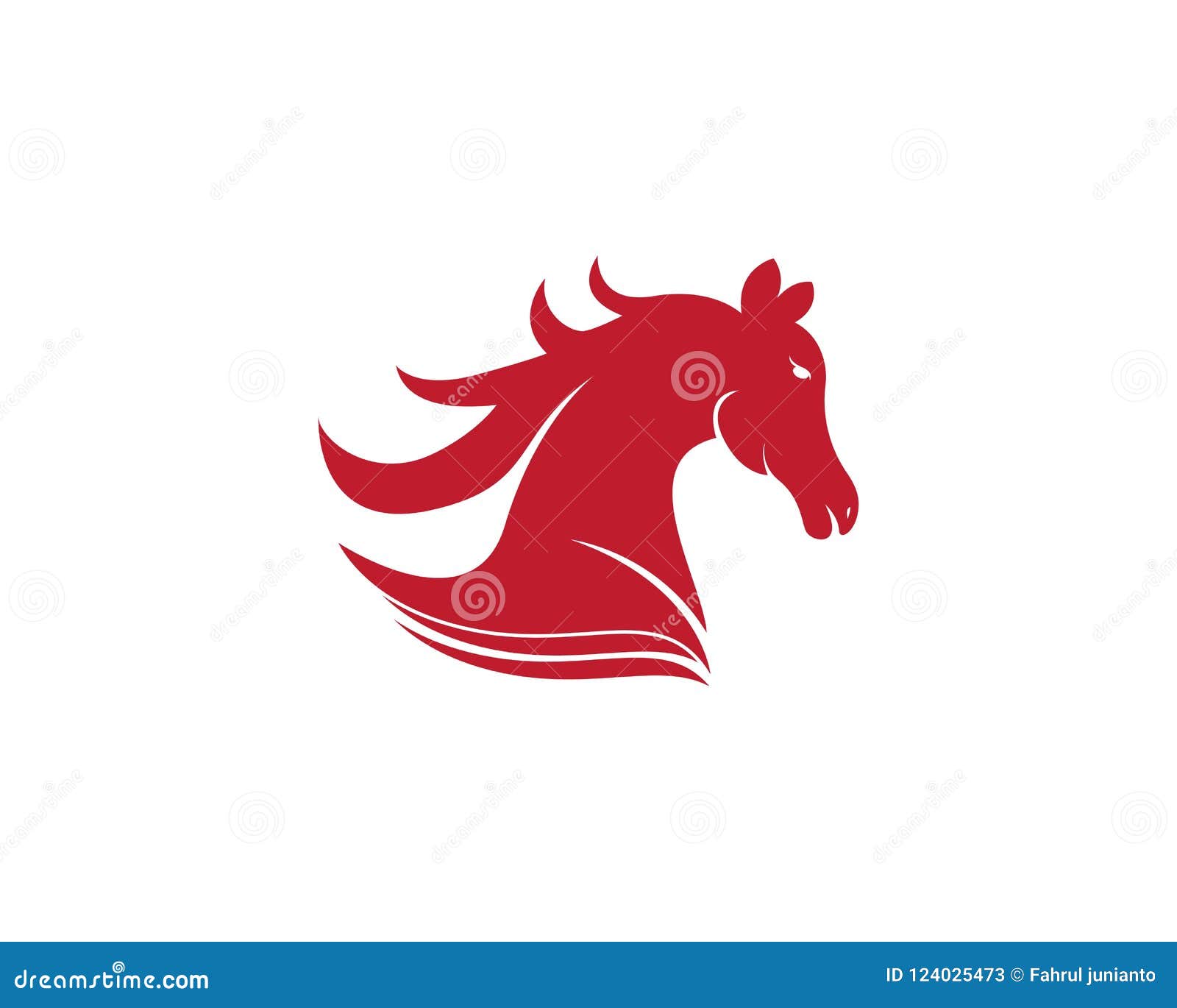 Cavallo Logo Design Vector Template Illustrazione Vettoriale ...