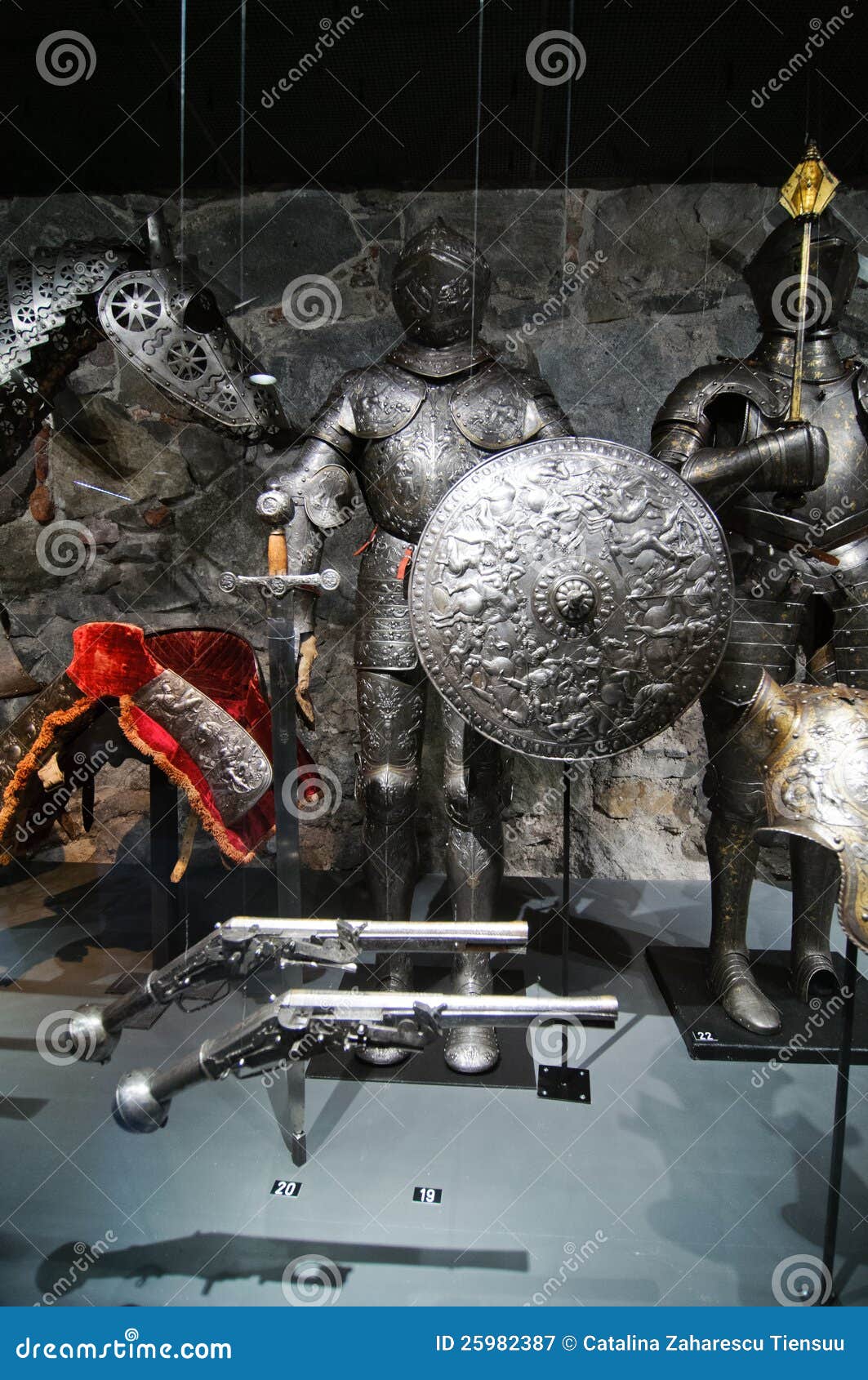 Cavalry armor and weapons editorial photography. Image of stockholm ...