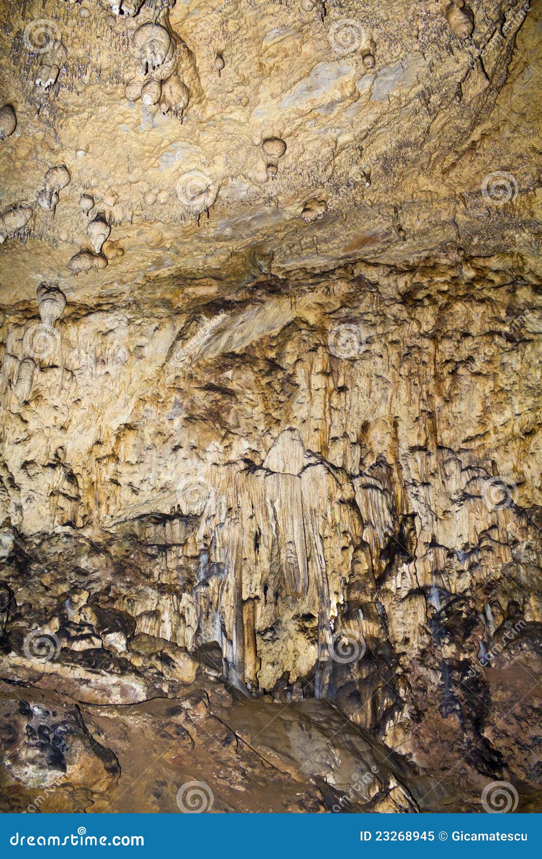 Cave stock image. Image of descending, ancient, calcium - 23268945