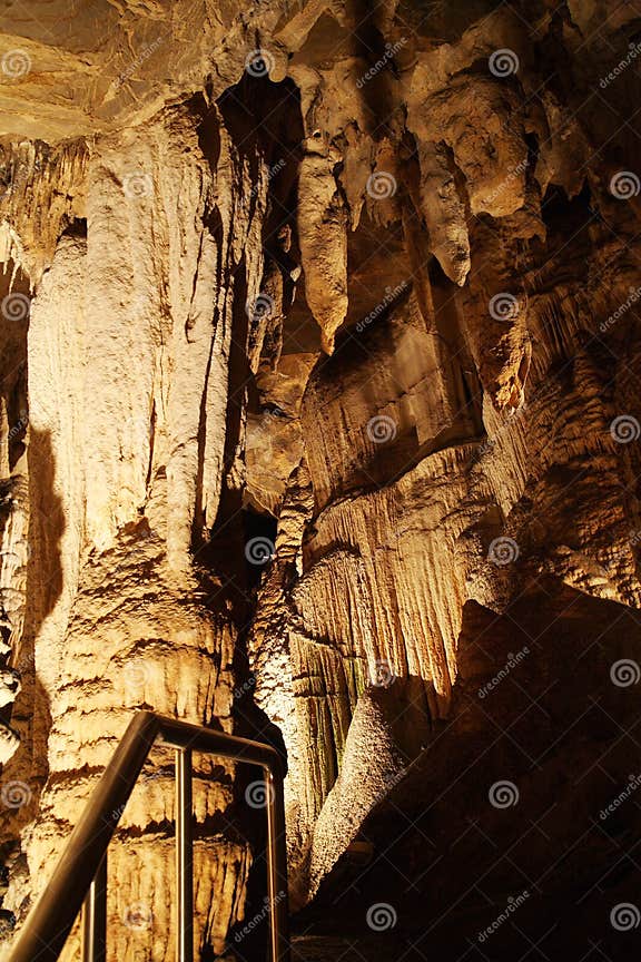 Cave stock image. Image of limestone, underground, dripstone - 8146171