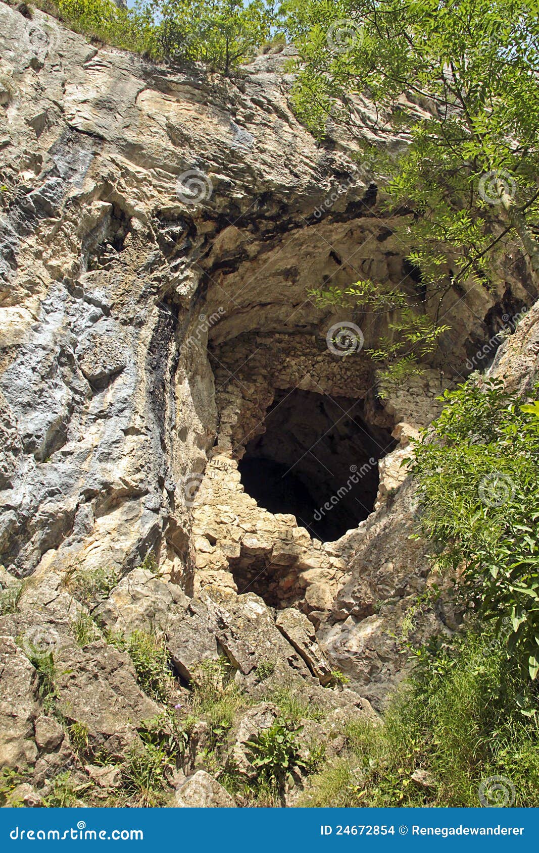 The Cave Balika In The Turda Gorges, Transylvania Stock Photography ...