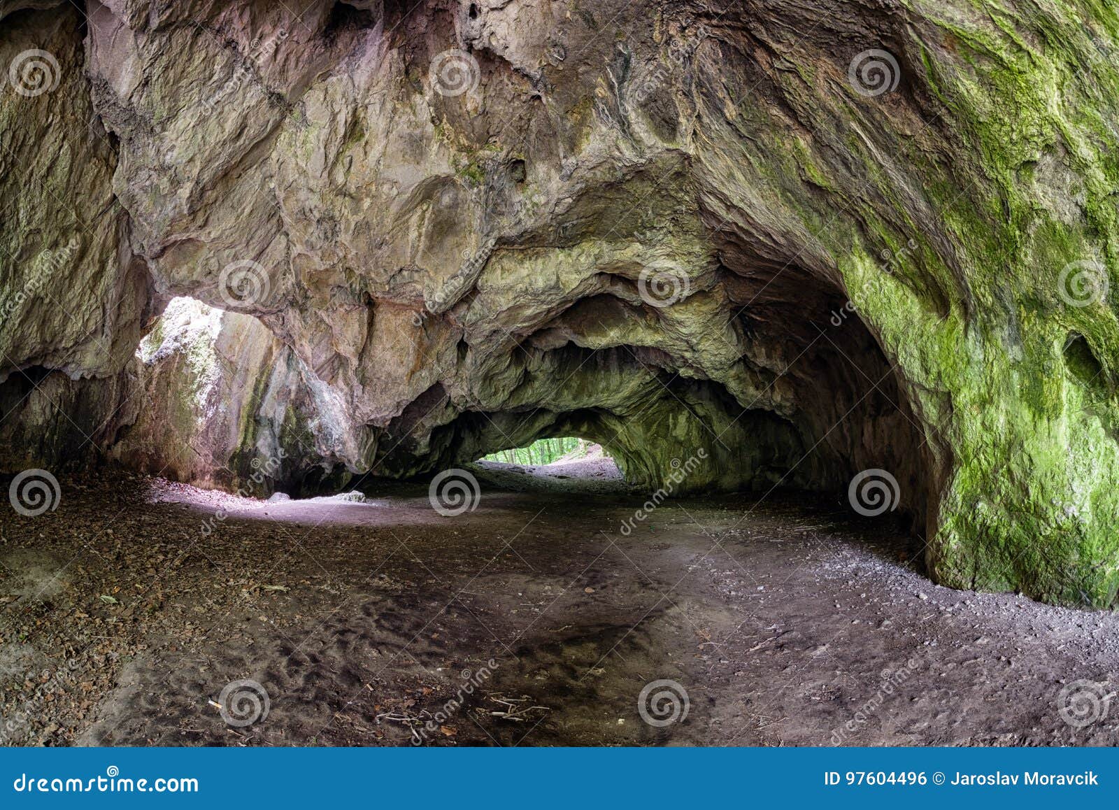 Cave Called Devil`s Furnace, Slovakia Stock Photo - Image of certova ...