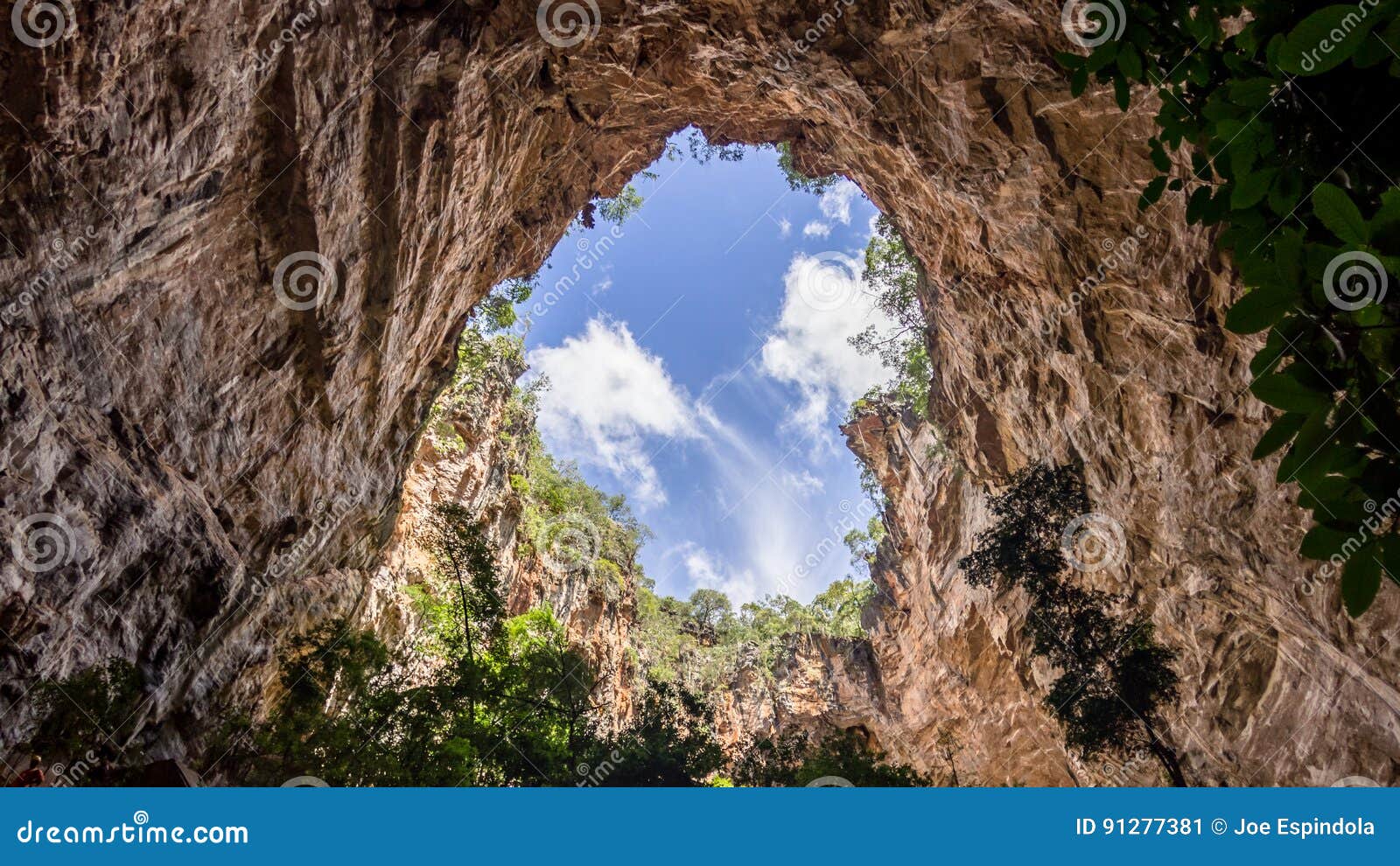Cave ceiling stock image. Image of silhouette, caving - 91277381