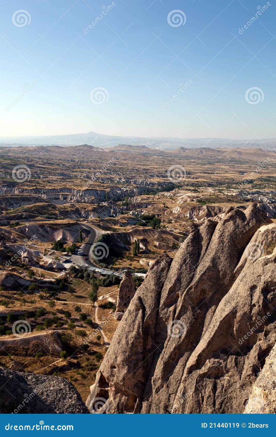 Cave City in Cappadocia, Turkey Stock Image - Image of landscape ...