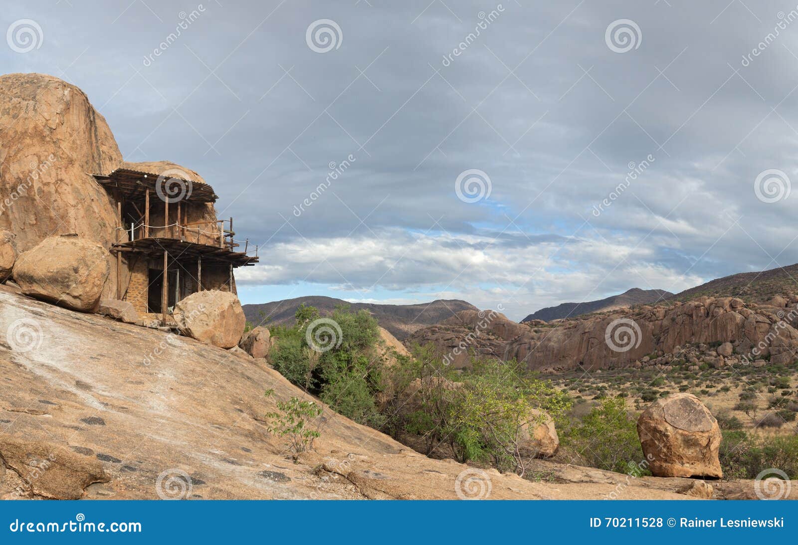 Cave dwelling, Namibia stock photo. Image of farm, orange - 70211528