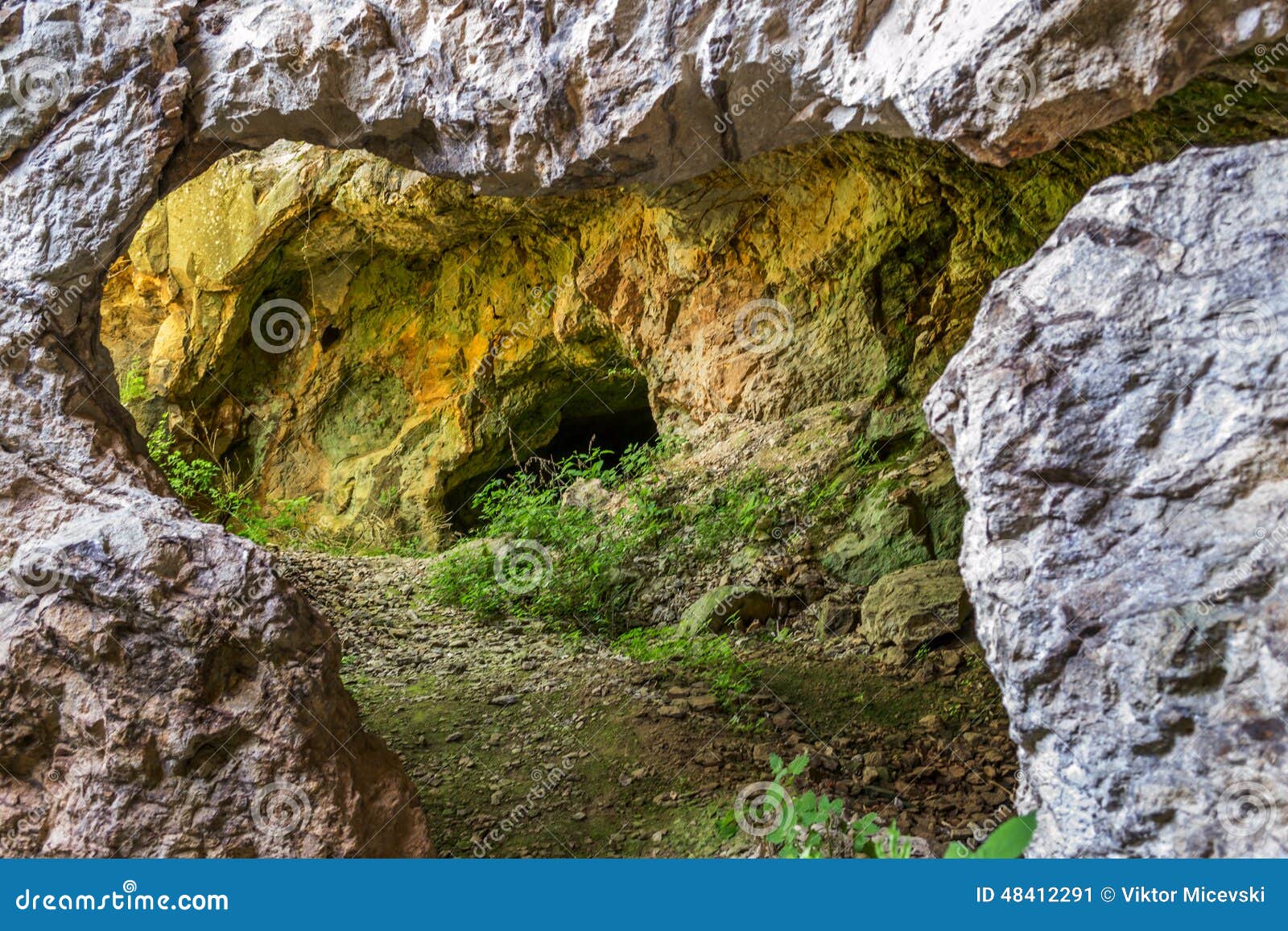Cave Entrance stock image. Image of dark, environment - 48412291