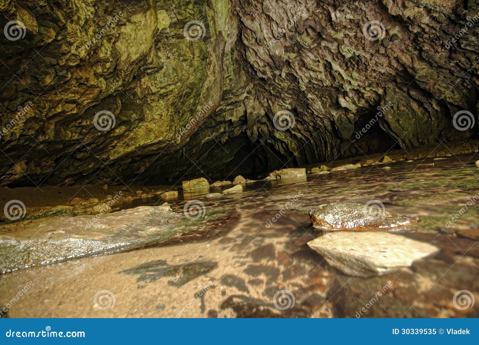Cave entrance stock image. Image of touristic, cavern - 30339535