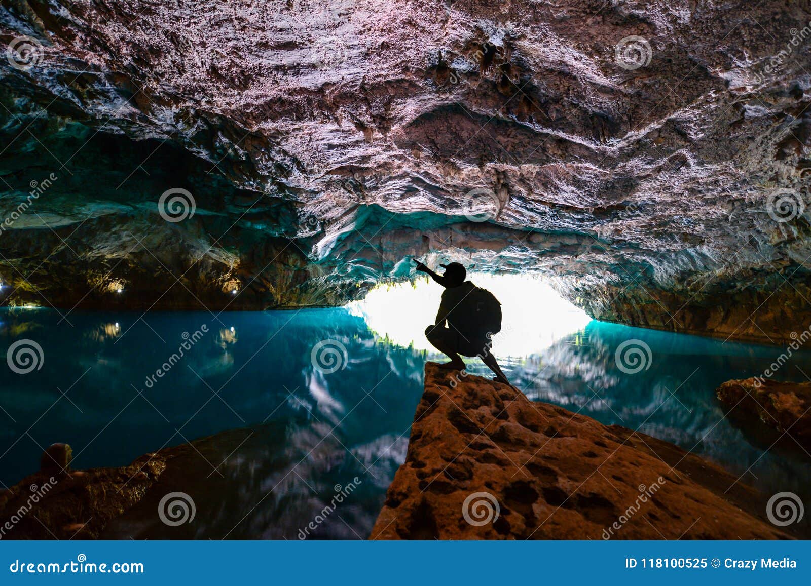 Tropical, Natural and Cool Caves Stock Image - Image of formation, cave ...