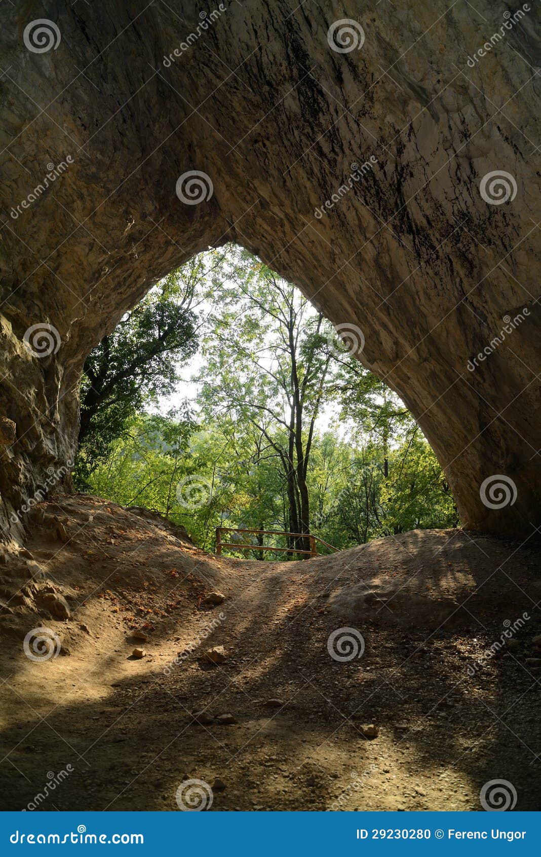 Cave exit stock photo. Image of cave, inside, view, nature - 29230280