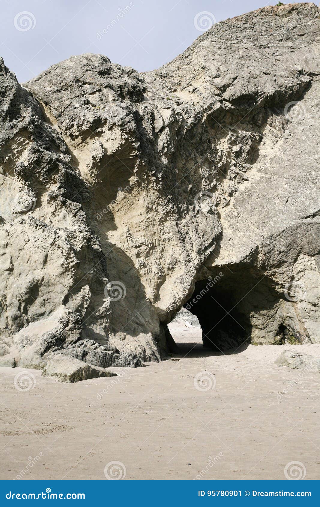 Cave at Face Rock stock image. Image of scenic, viewpoint - 95780901