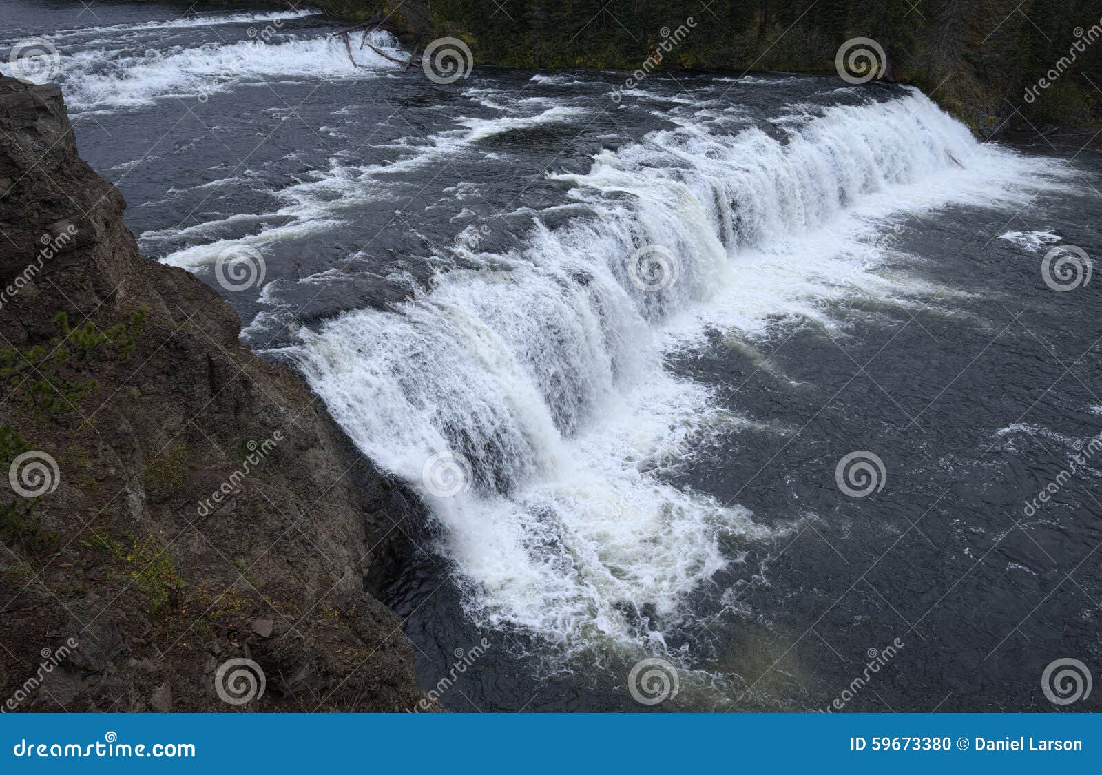 Cave Falls stock photo. Image of erosion, national, cave - 59673380