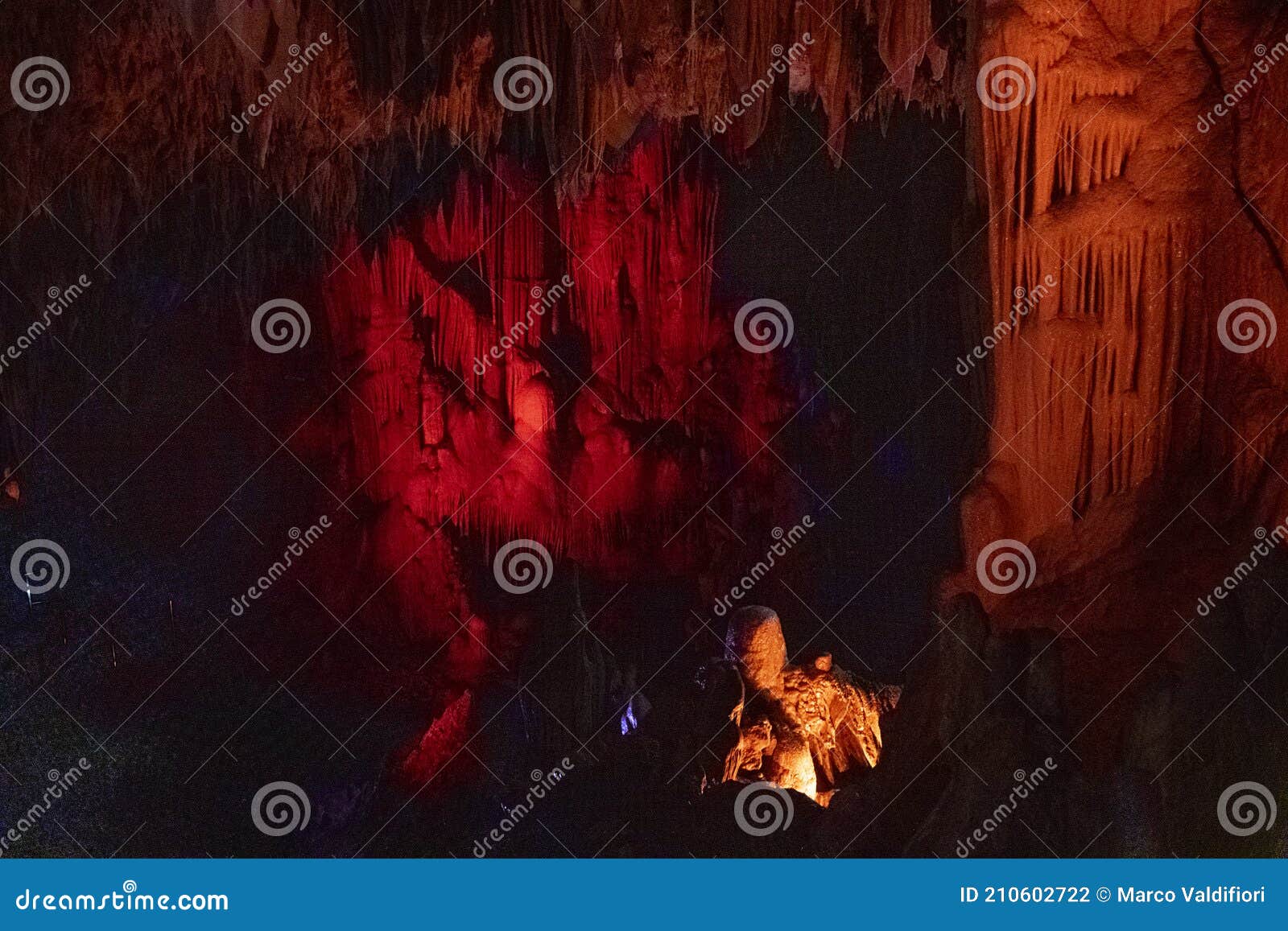 Cave in Goa Gong at Pacitan Stock Photo - Image of design, stalagmites ...