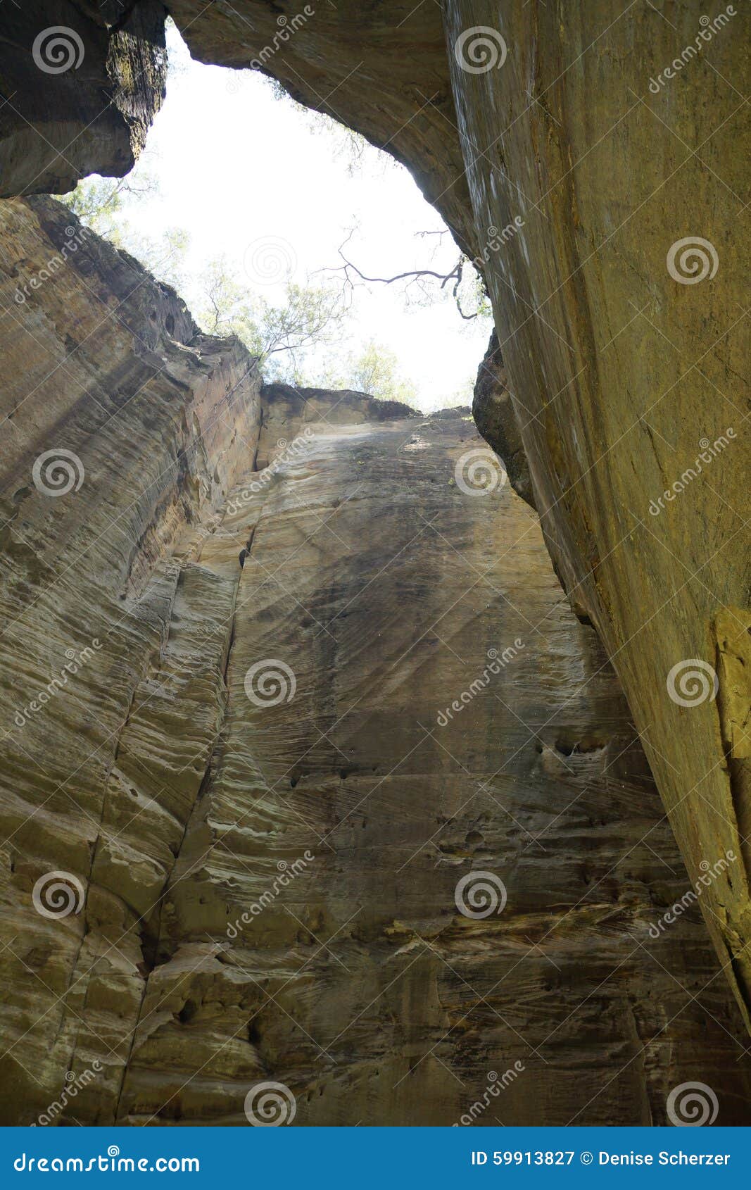 Cave hole stock image. Image of abseiling, forest, opening - 59913827