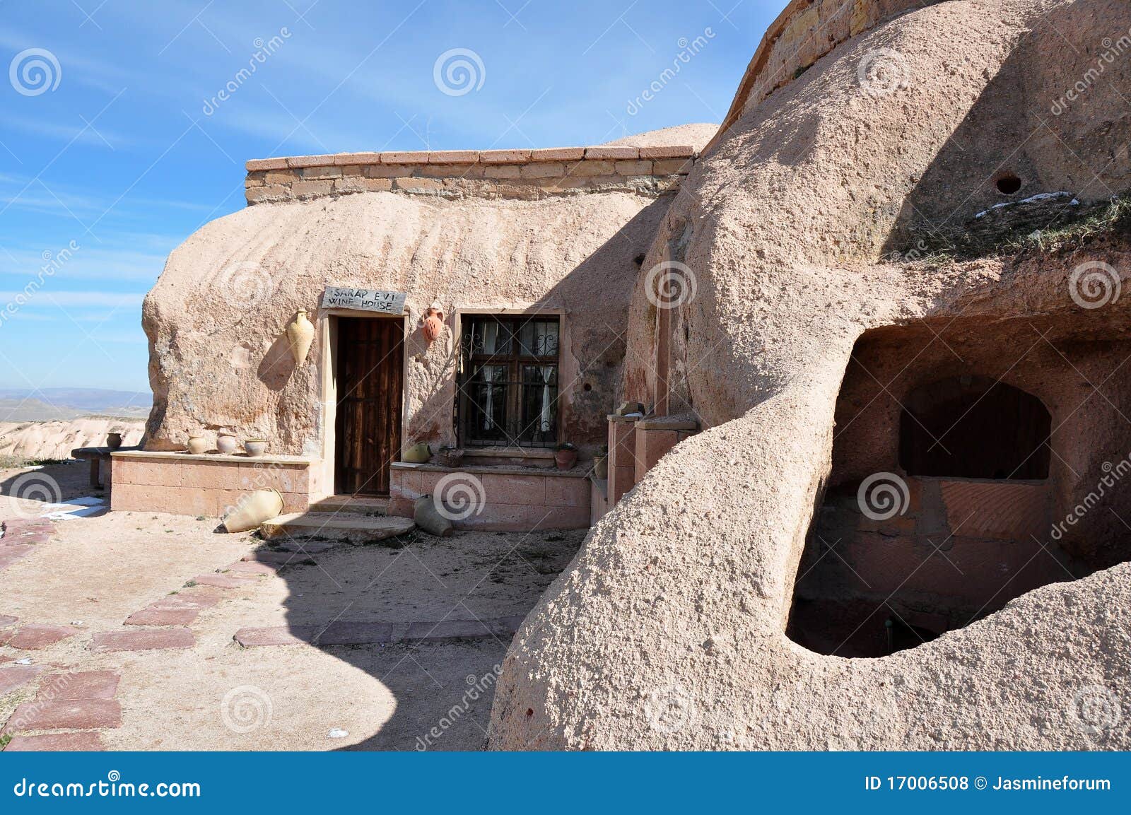 Cave house in Turkey stock photo. Image of selling, geologic - 17006508