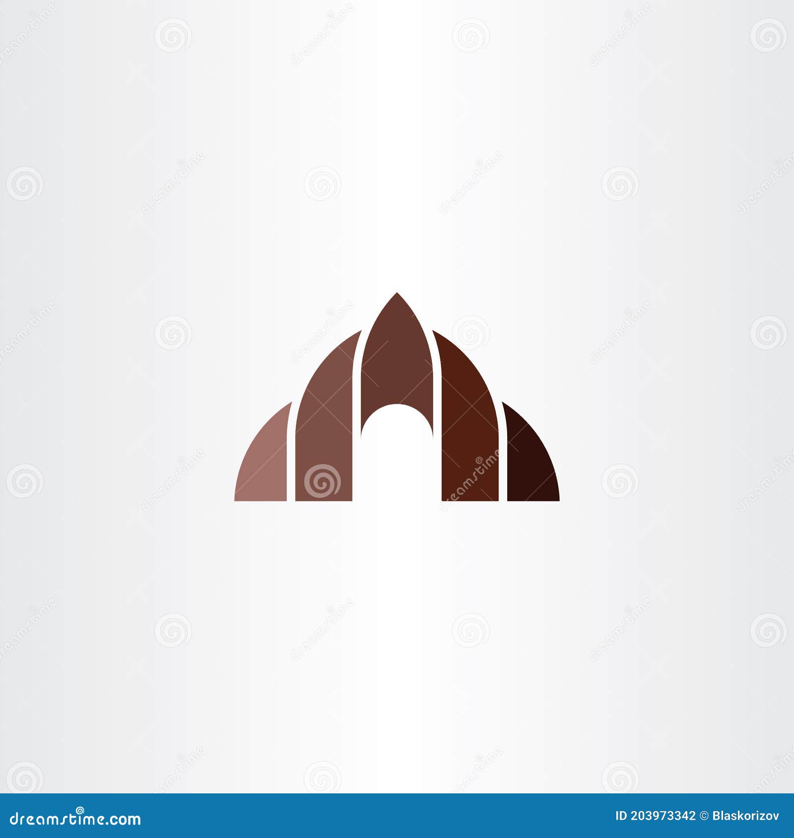Cave Icon Logo Symbol Design Vector Stock Vector - Illustration of ...