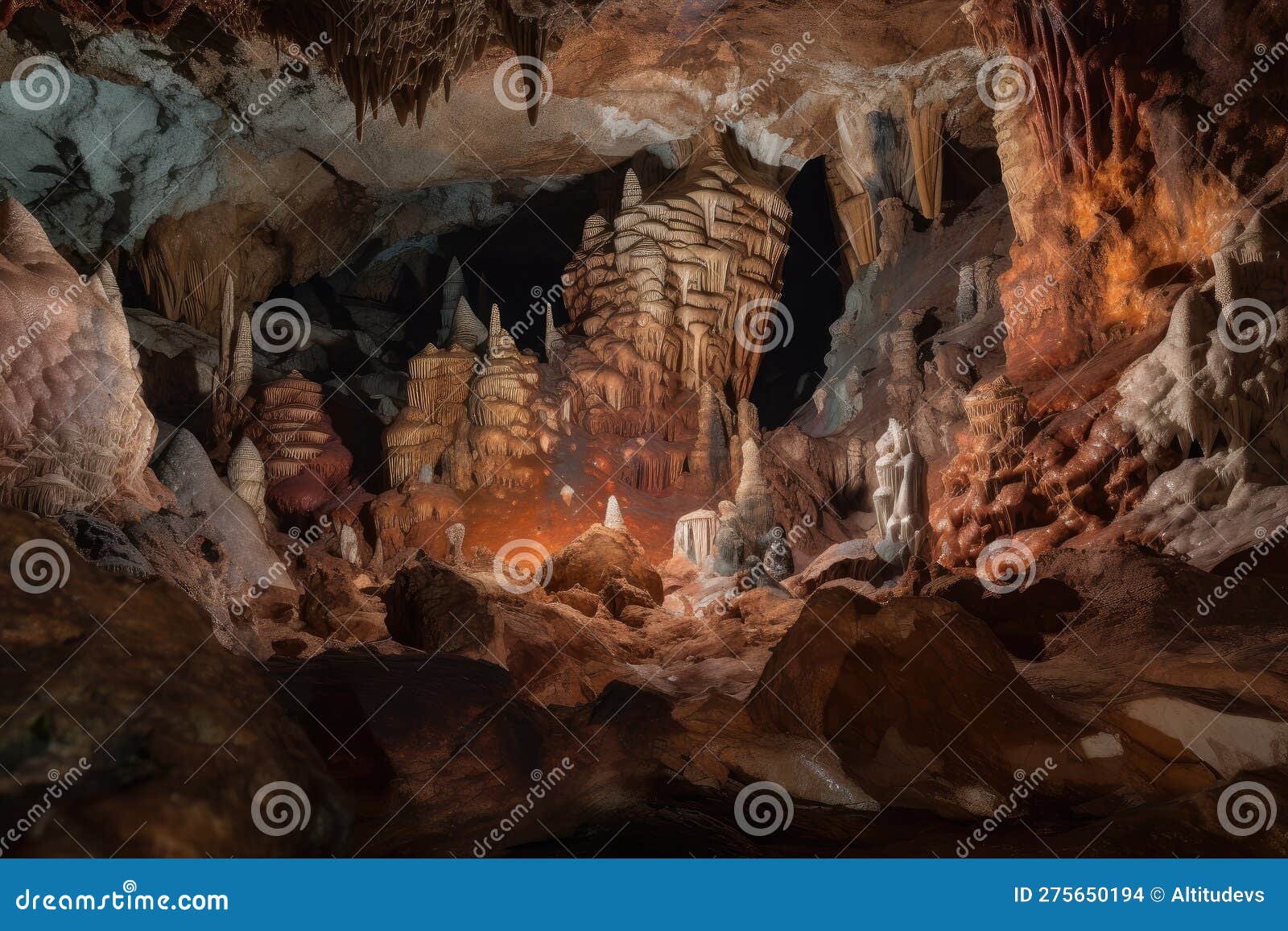 Cave with Intricate and Delicate Formations, Including Crystal and ...
