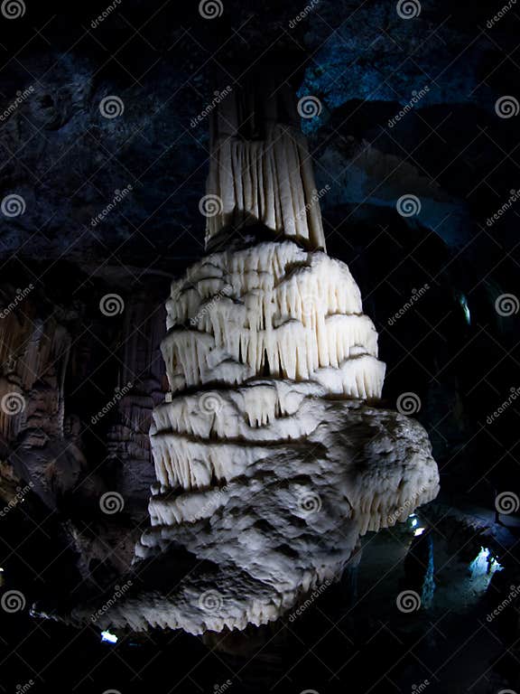 Cave karst features stock image. Image of cavern, oudtshoorn - 57840935