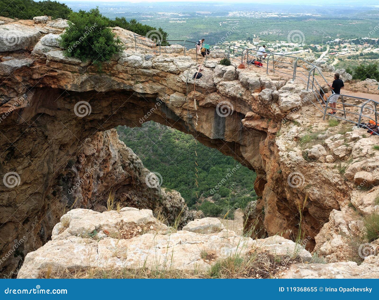 Cave Keshet in the Galilee, Israel Editorial Image - Image of rainbow ...
