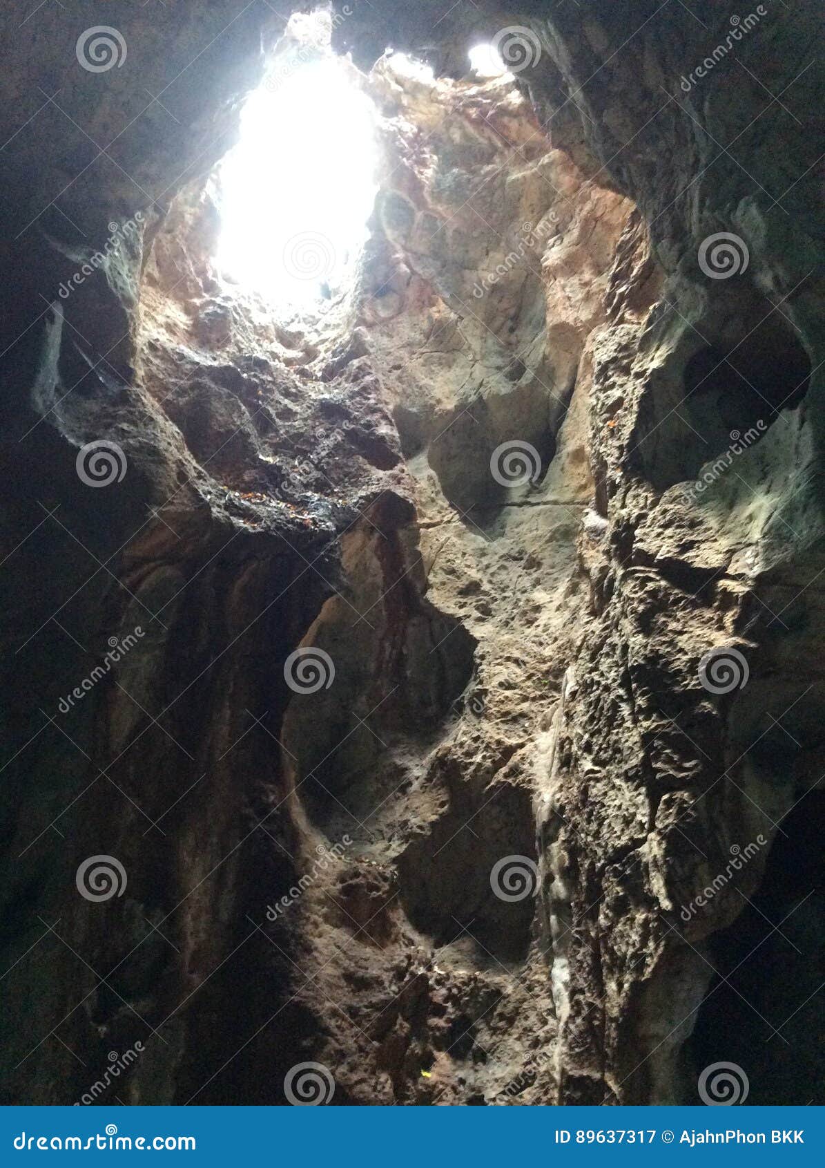 CAVE with LIGHT stock image. Image of asia, stone, cave - 89637317