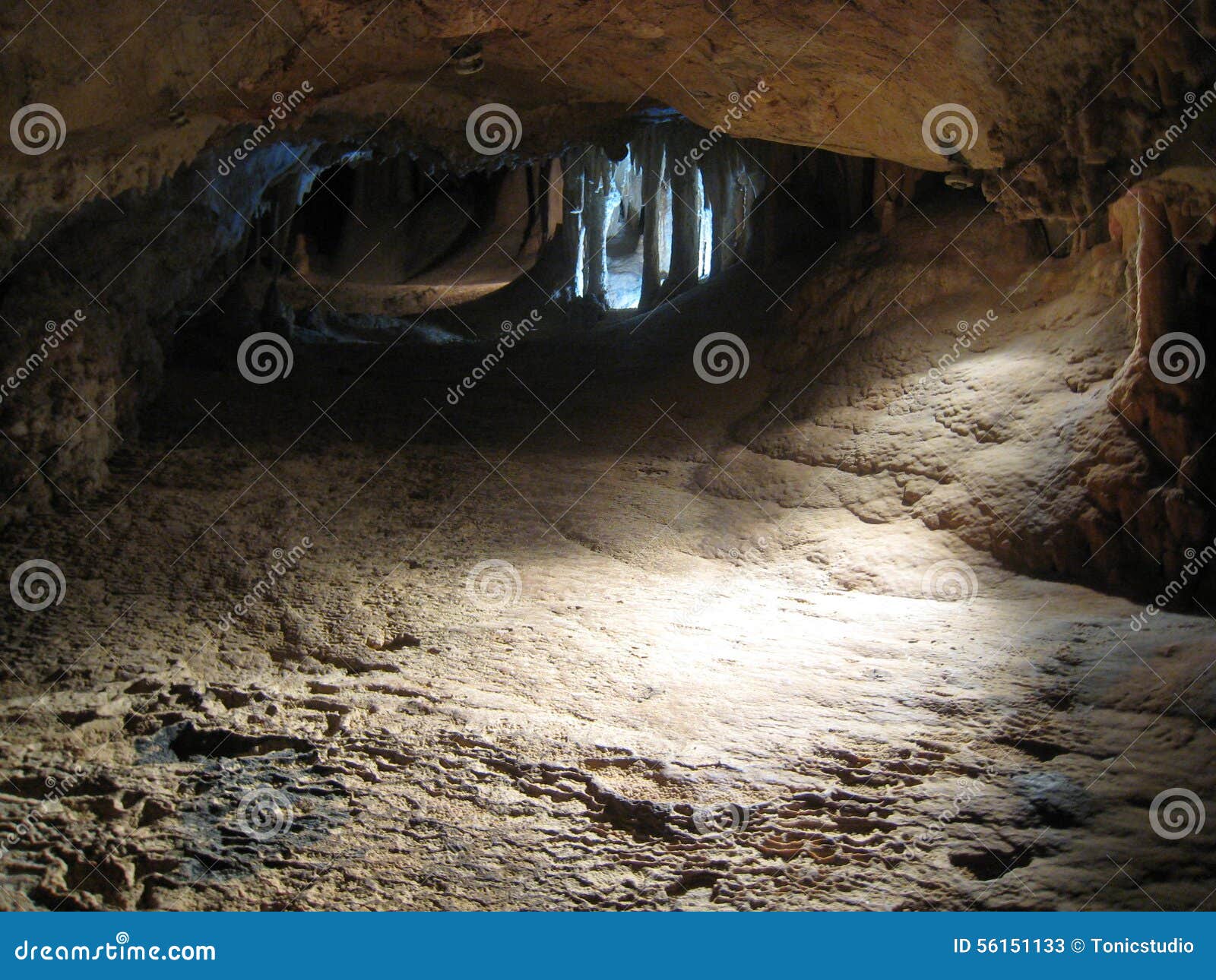 Cave light stock image. Image of climb, rock, space, distance - 56151133