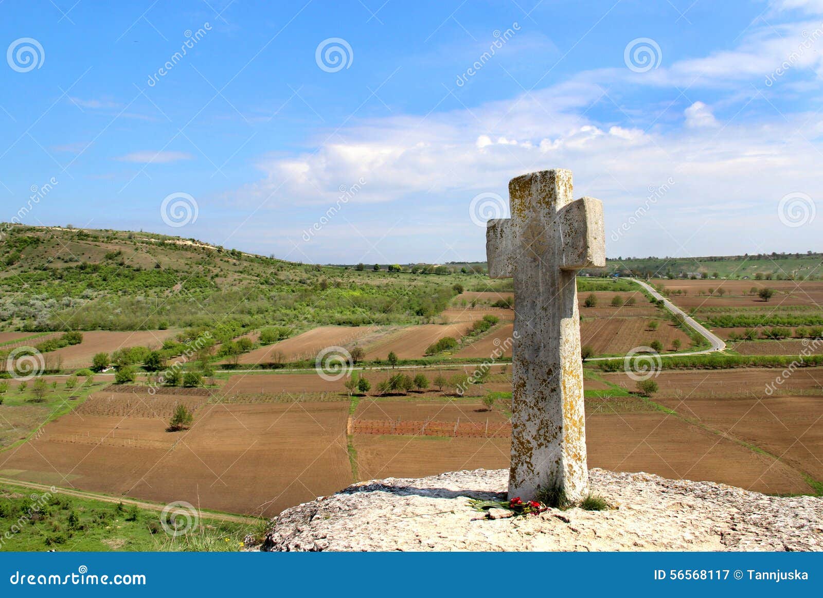 Cave Monastery in Moldova, Orheiul Vechi Stock Image - Image of ...