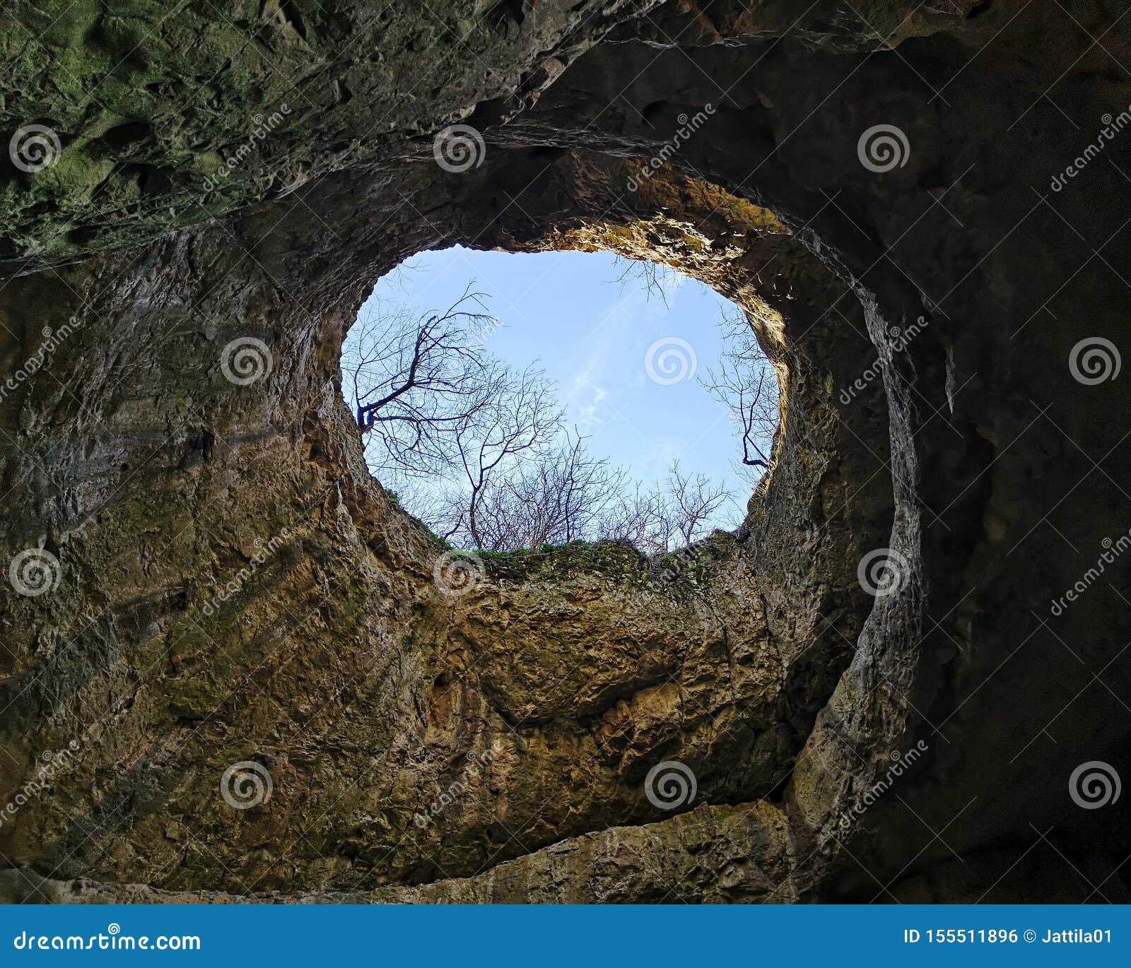Cave Opening in the Forest Hungary Stock Photo - Image of hungary ...