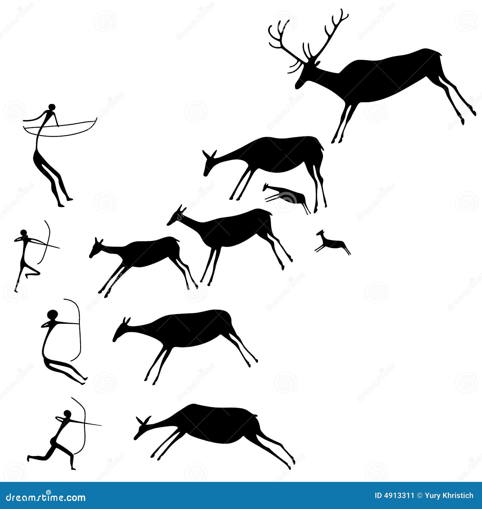Cave Paintings Vector