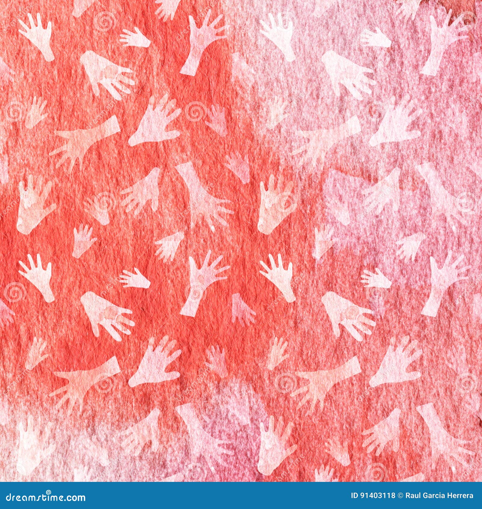 Cave Painting Seamless Pattern. Hand Paintings Background. Stock ...