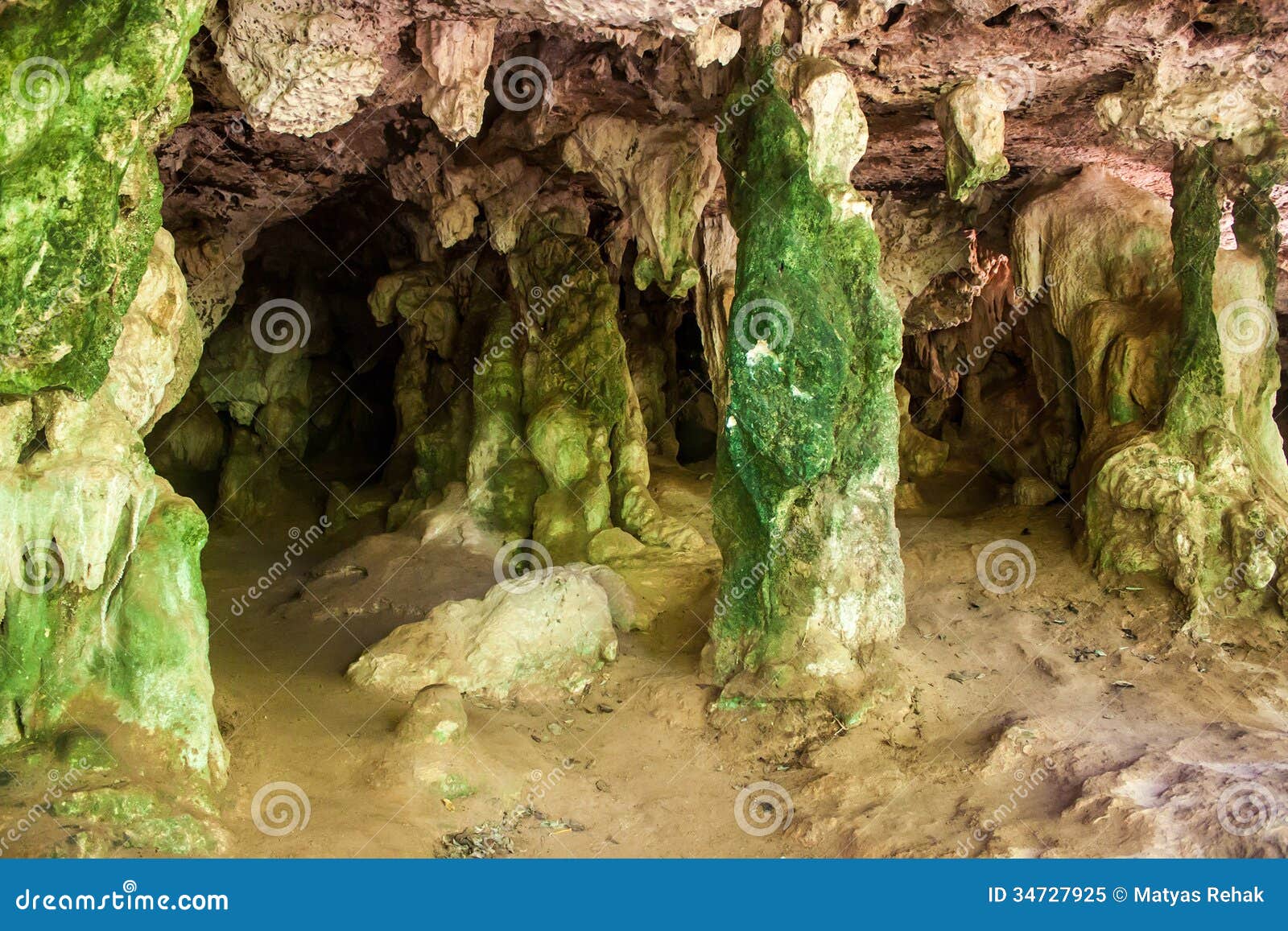 Cave at Railay stock image. Image of krabi, asia, abstract - 34727925