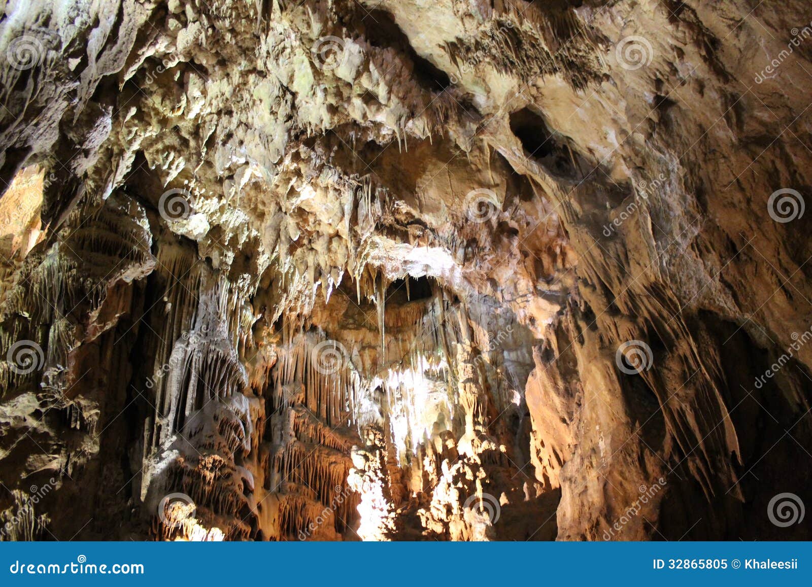 Cave in Resava in Serbia stock image. Image of formation - 32865805