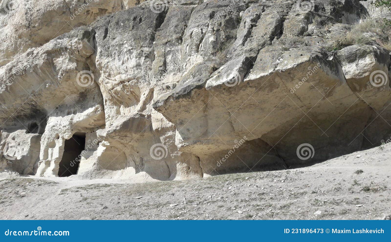 Cave rock limestone stock image. Image of rock, geology - 231896473