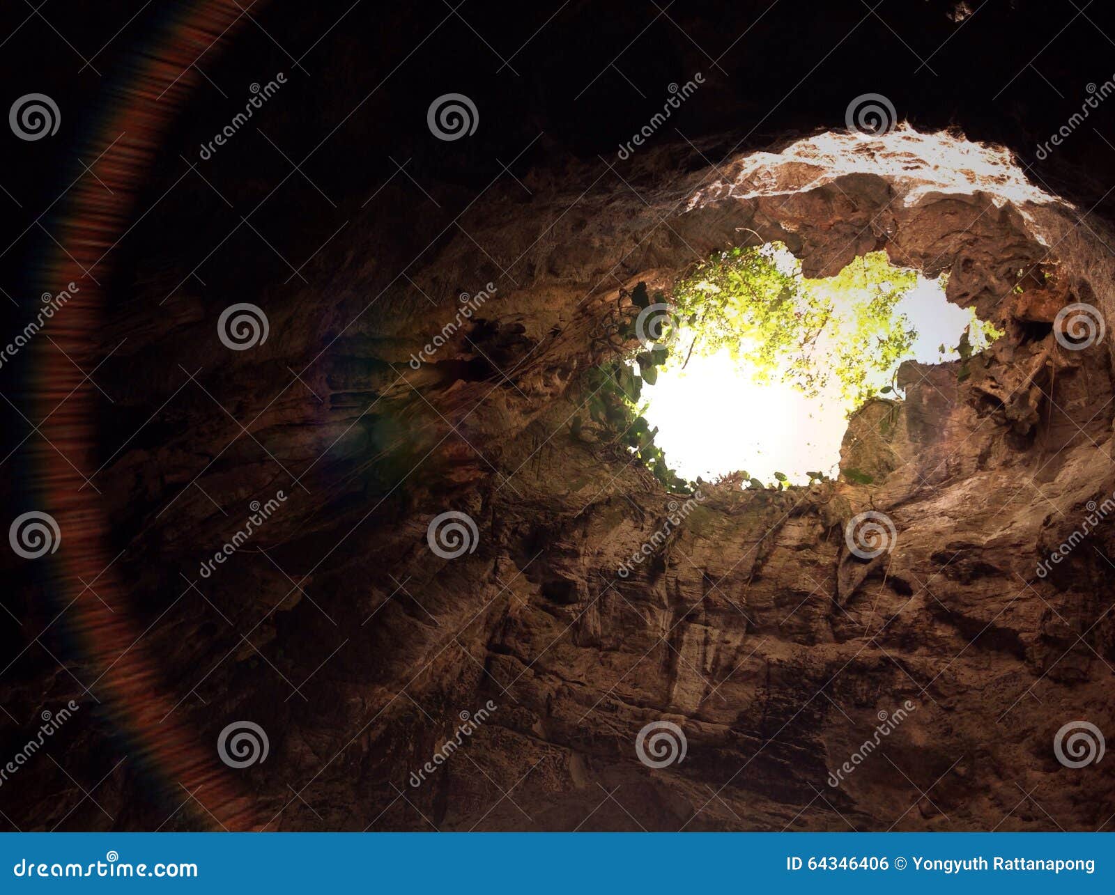 Luang Mae Sab Cave Mouth, Chiang Mai, Thailand Stock Photo - Image of ...