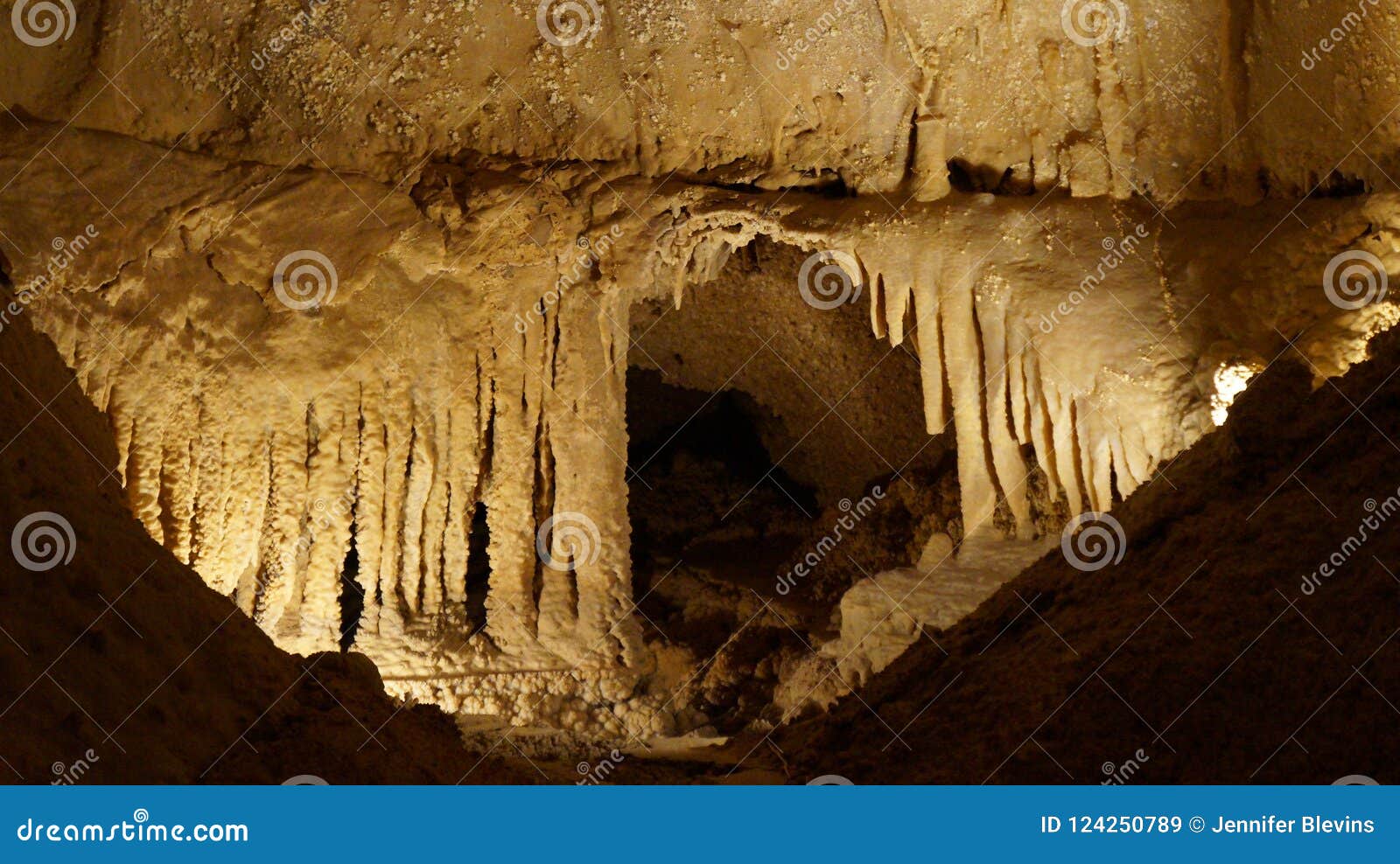 Scenery from the Inside of a Cave Stock Image - Image of darkness ...