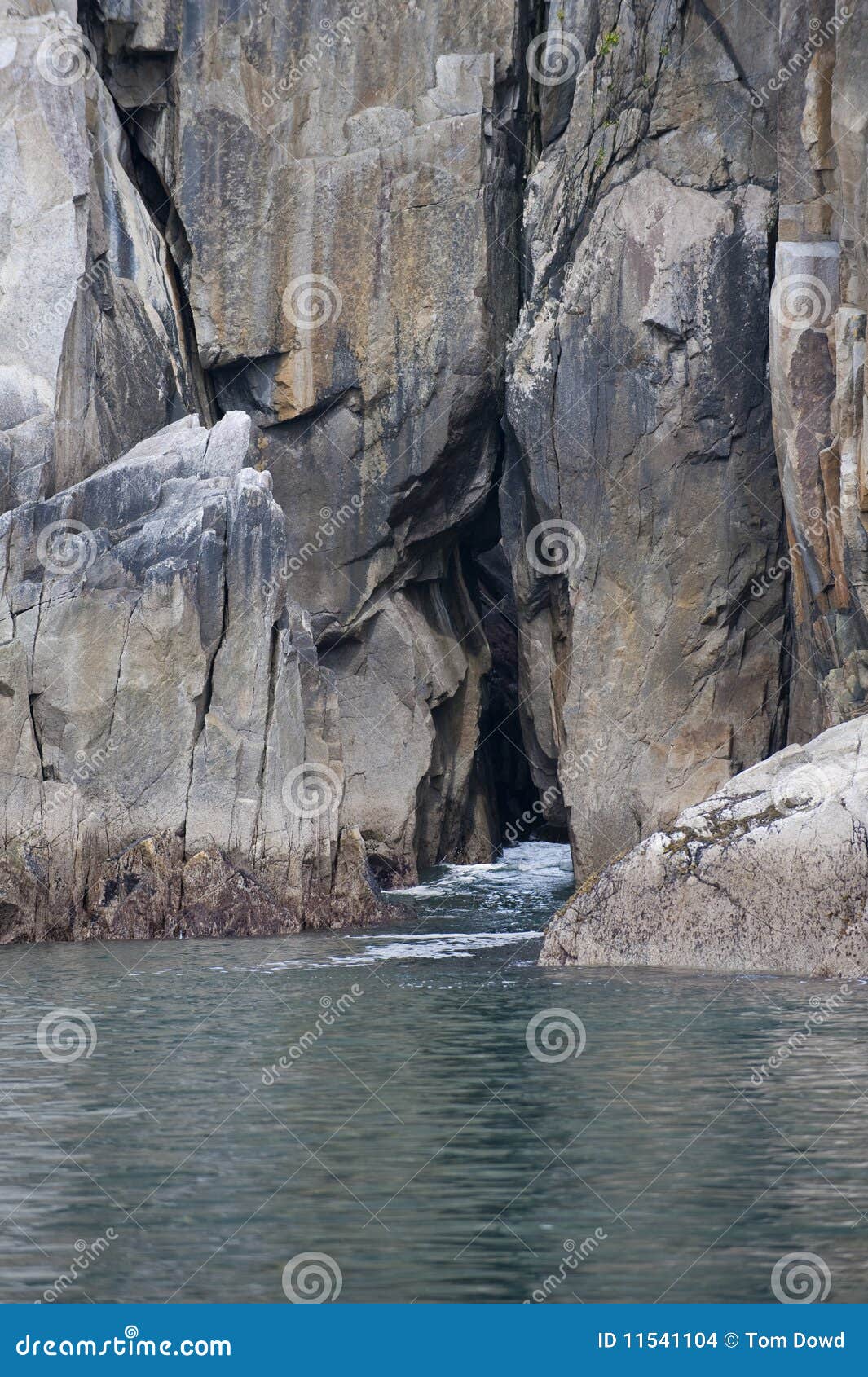 Cave in sea cliff stock photo. Image of rocks, outside - 11541104