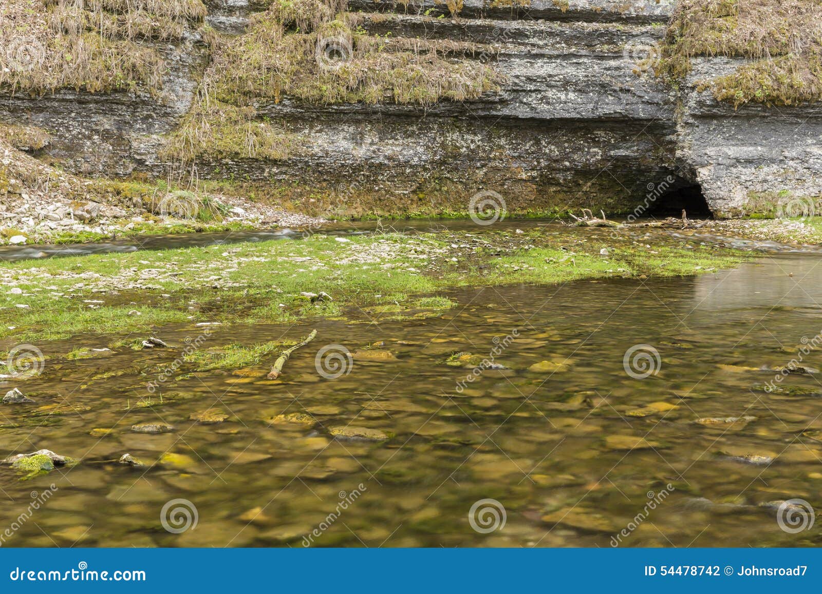 Cave in Spring stock photo. Image of outdoors, travel - 54478742