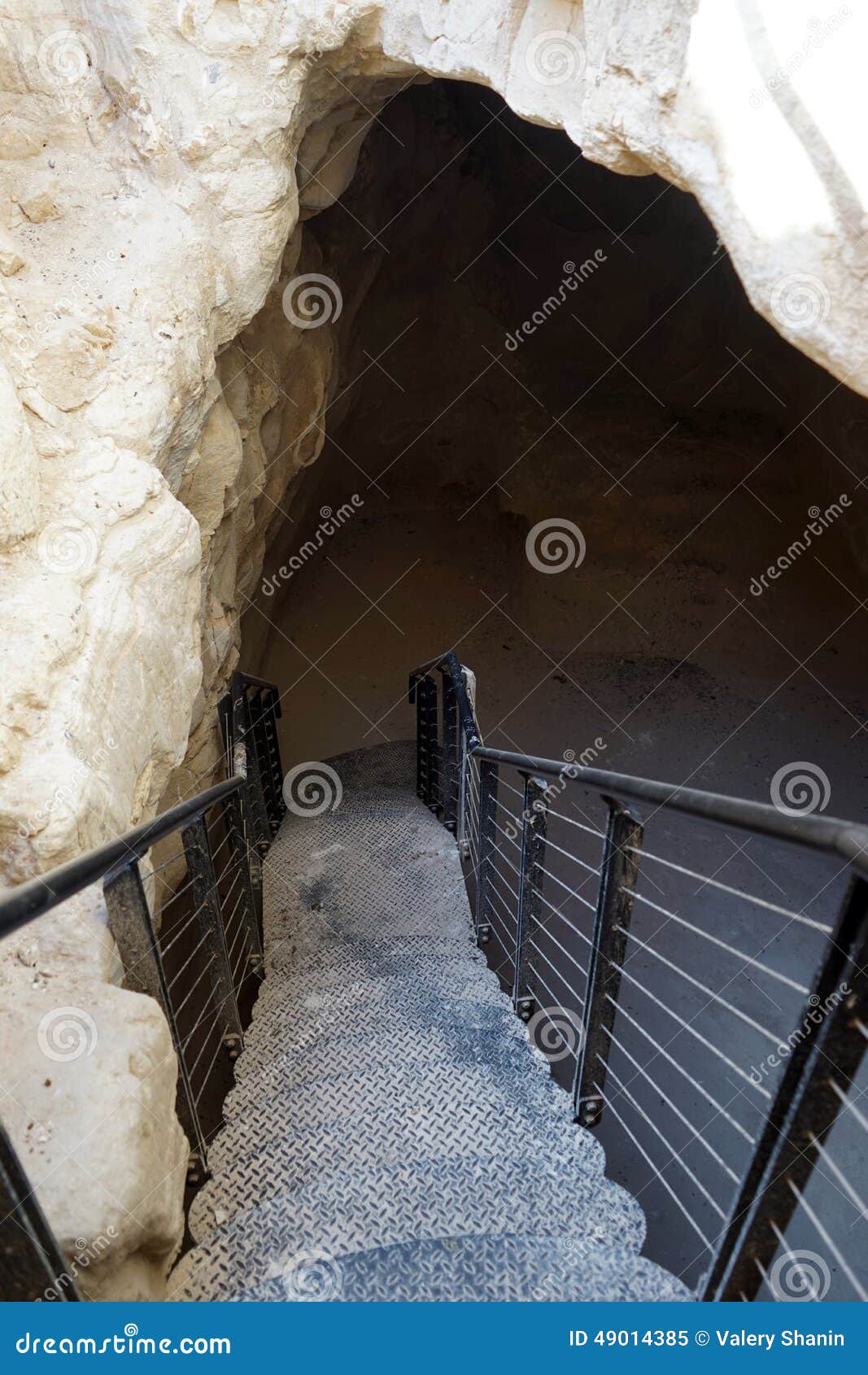 Cave and staircase stock image. Image of ancient, cave - 49014385