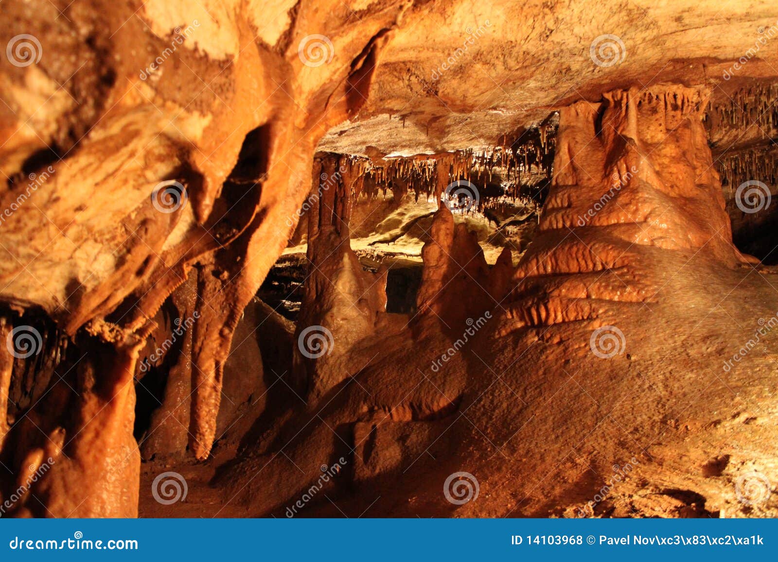 Cave stalactite stock photo. Image of earth, deep, beneath - 14103968