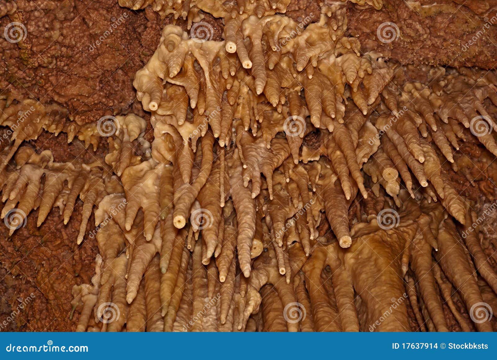 Cave stalactite closeup stock photo. Image of cave, dirou - 17637914