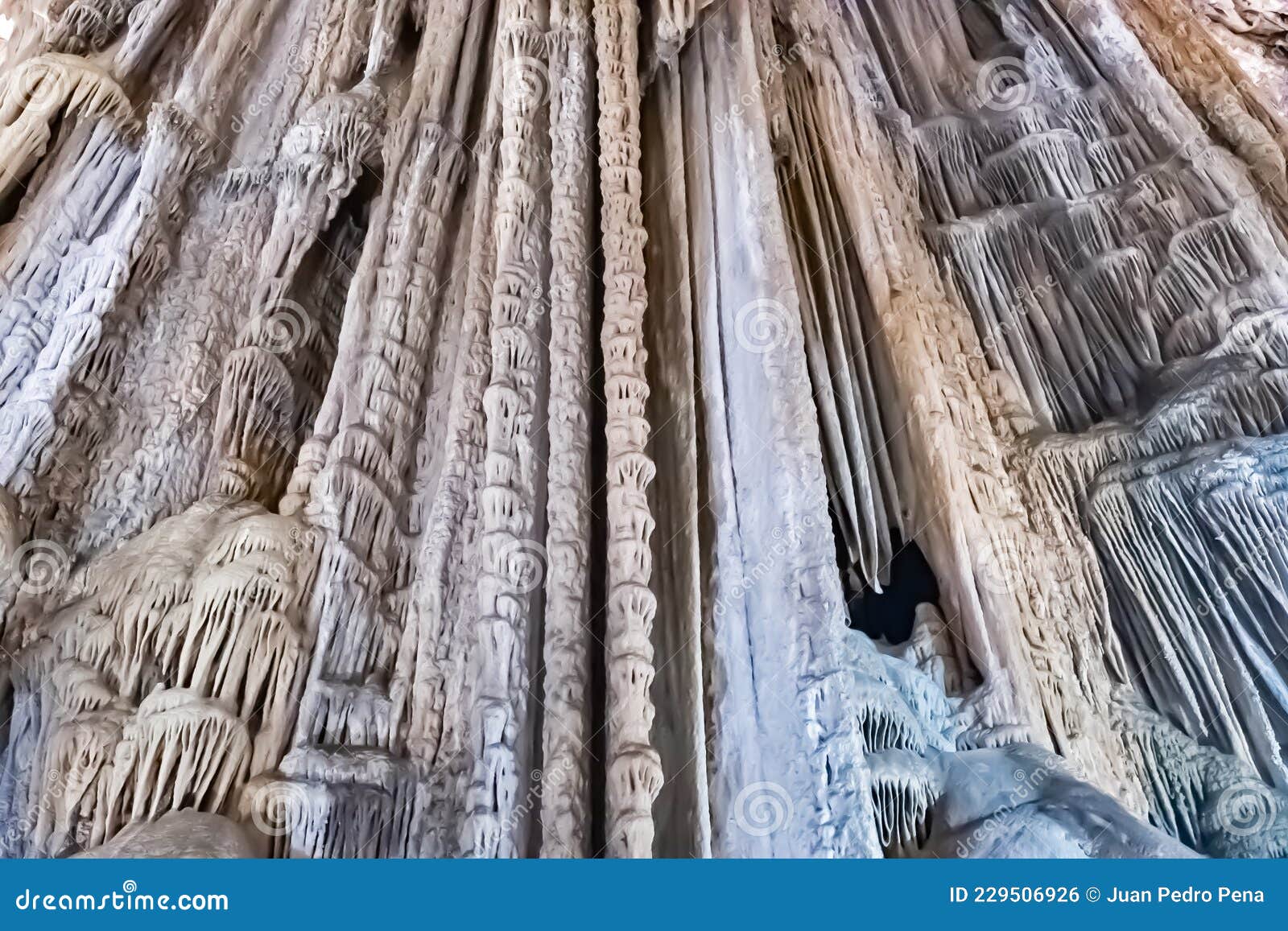 Cave Stalactite and Stalagmite Formations Stock Photo - Image of earth ...