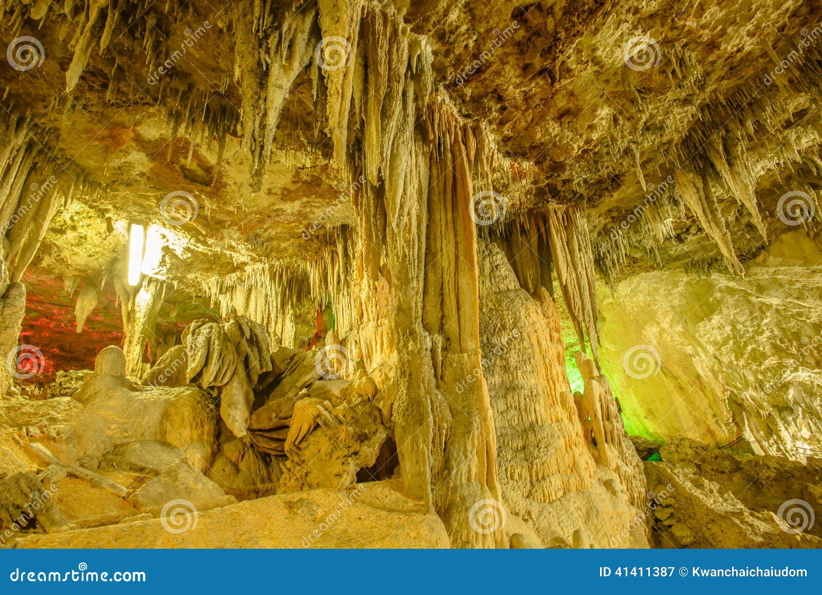 Cave stalactites stock image. Image of caves, travel - 41411387