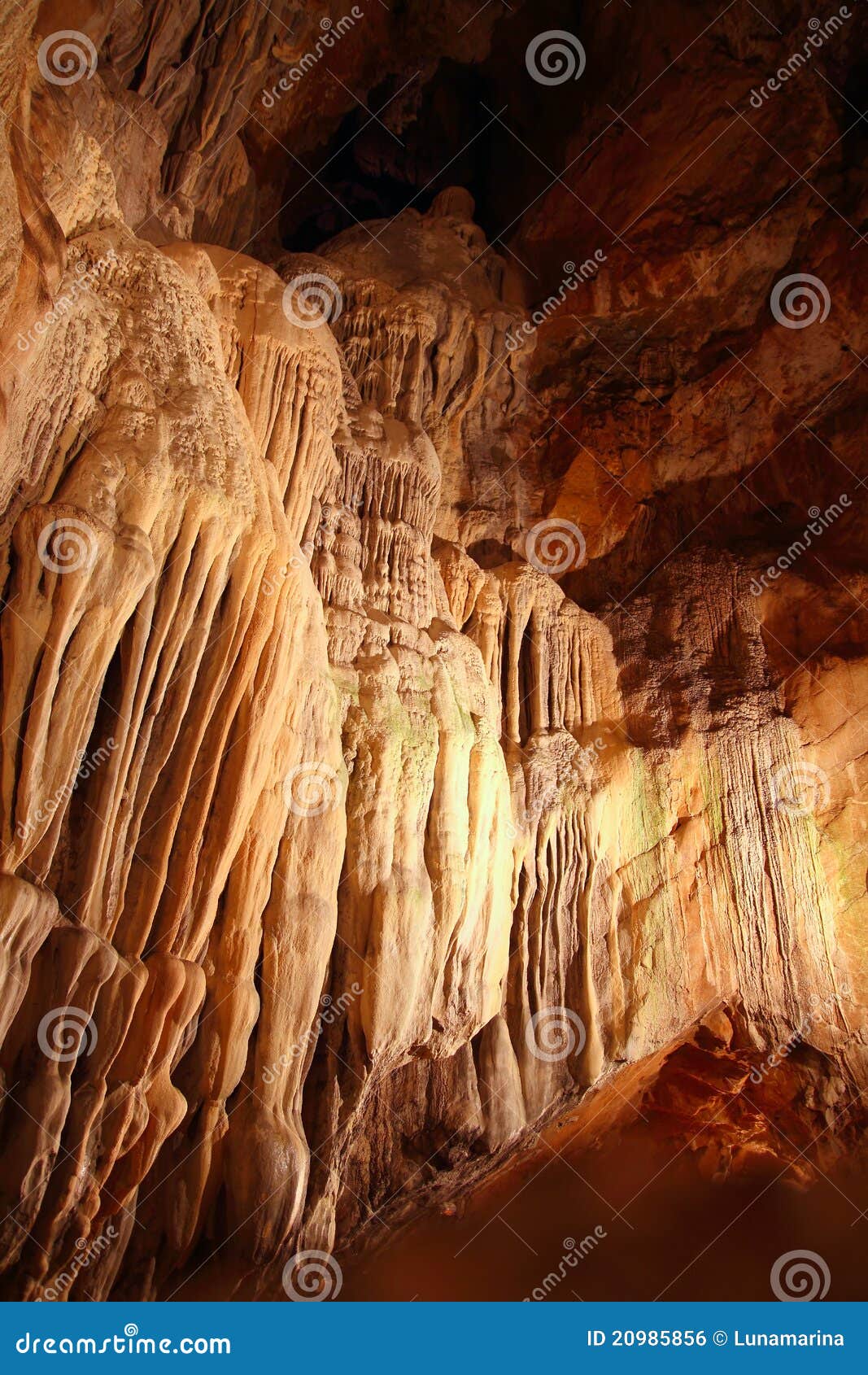 Underground Cavern Formations Royalty-Free Stock Photography ...