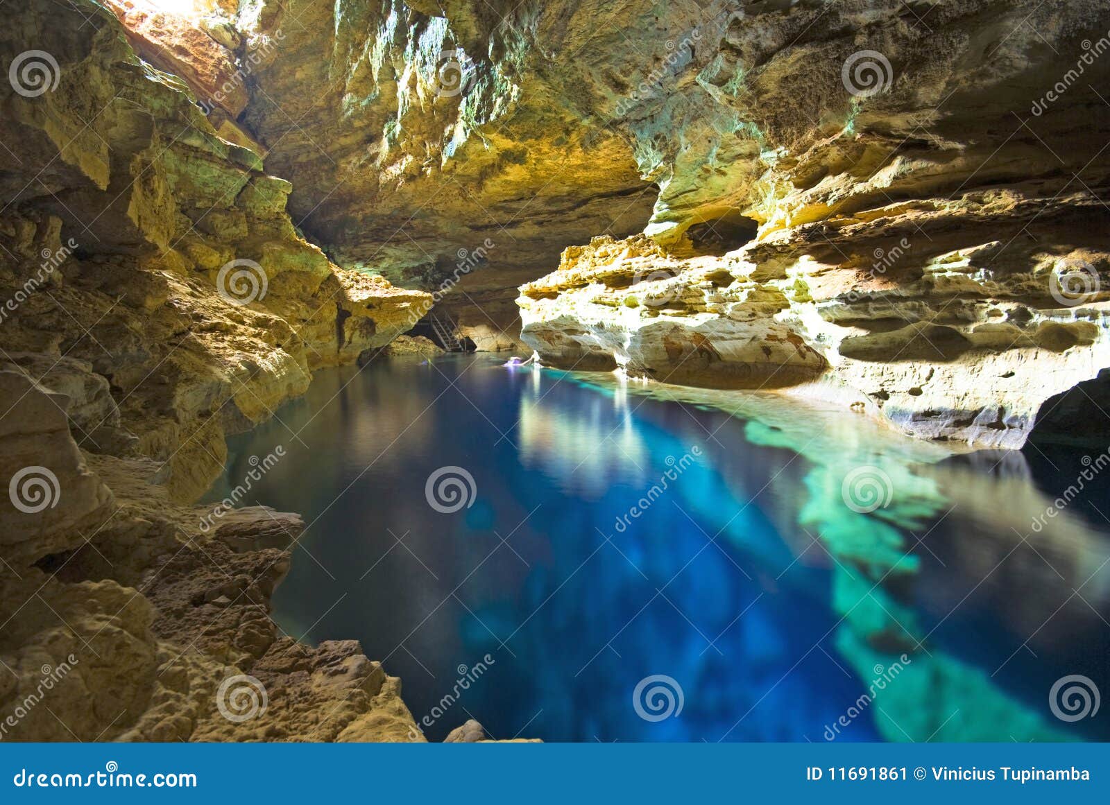 Cave Swimming pool stock image. Image of brazil, bahia - 11691861
