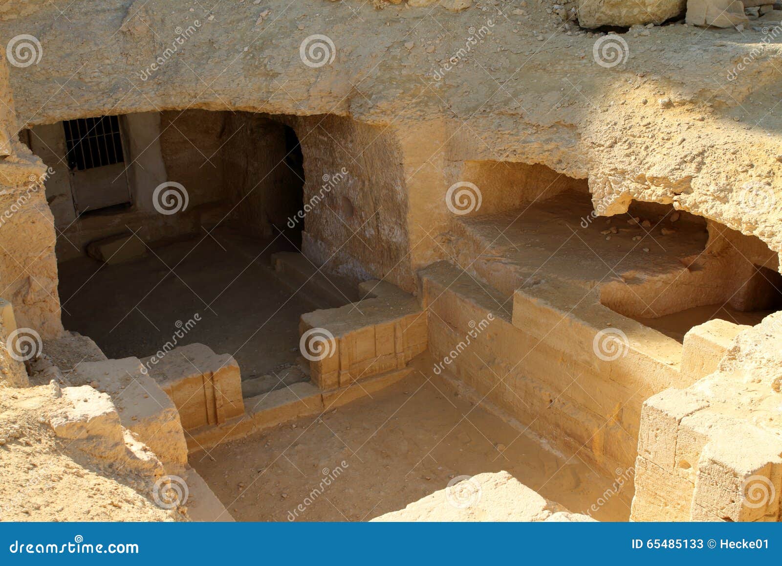 Cave Tombs in the Siwa Oasis in Egypt Stock Image - Image of siwa, cave ...