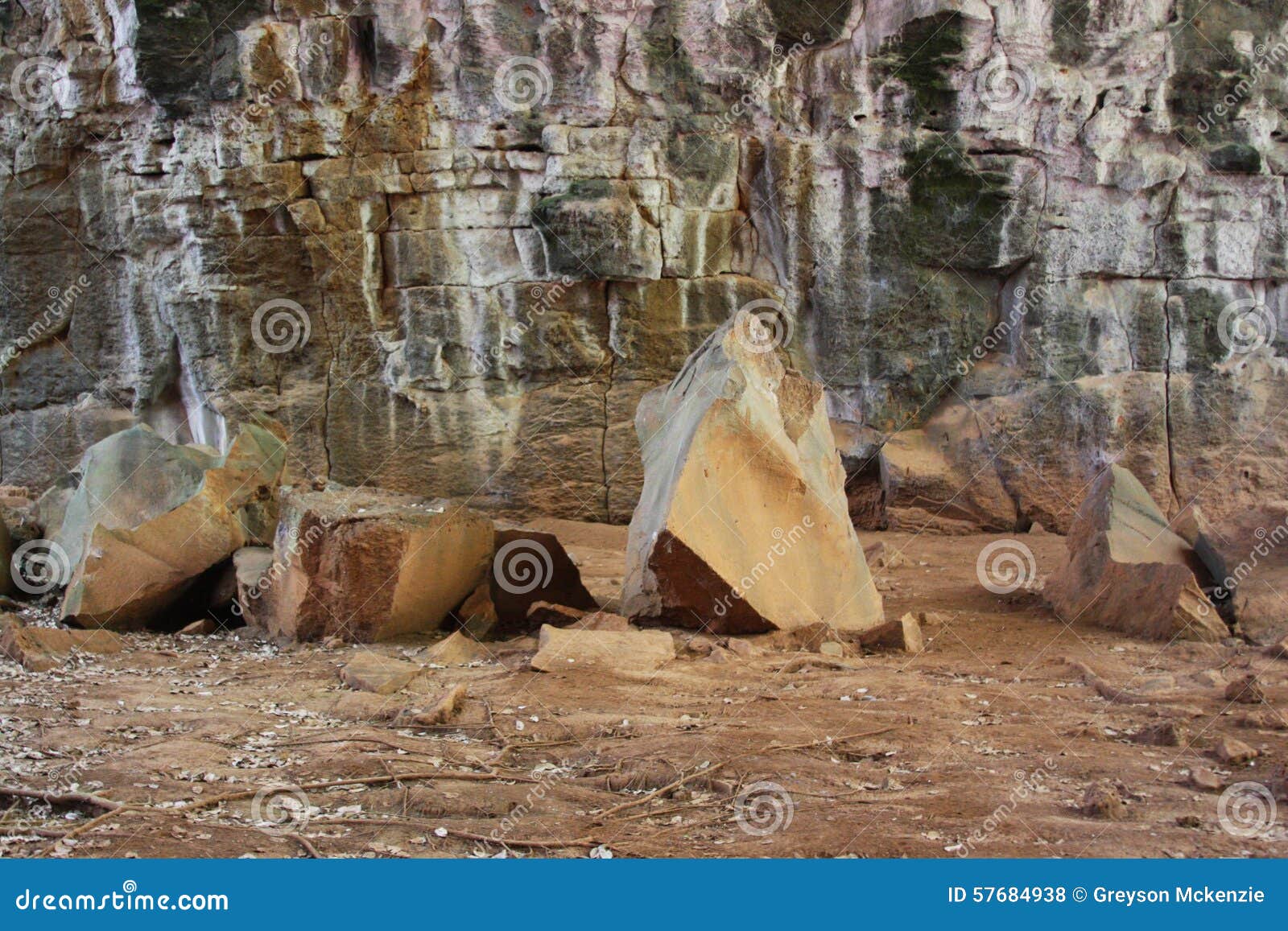 Cave stock photo. Image of tropical, plants, river, rain - 57684938