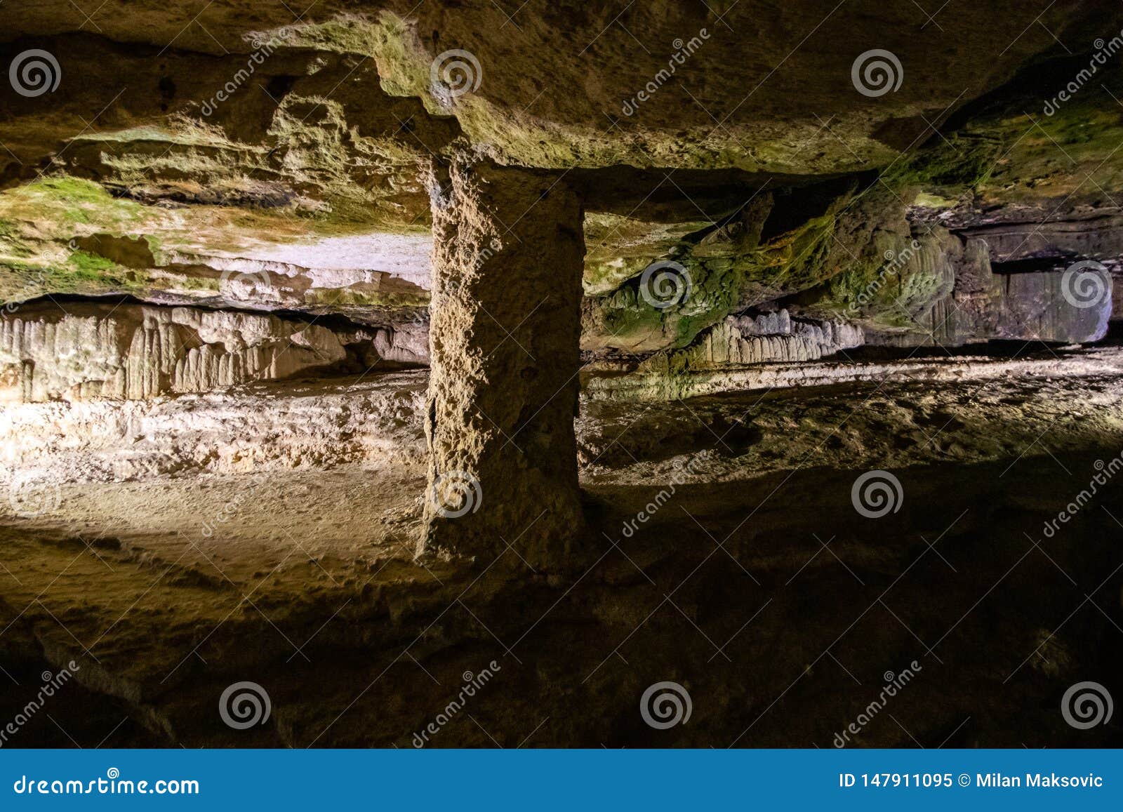 Cave Under the Medieval Castle Stock Image - Image of mountain, stone ...