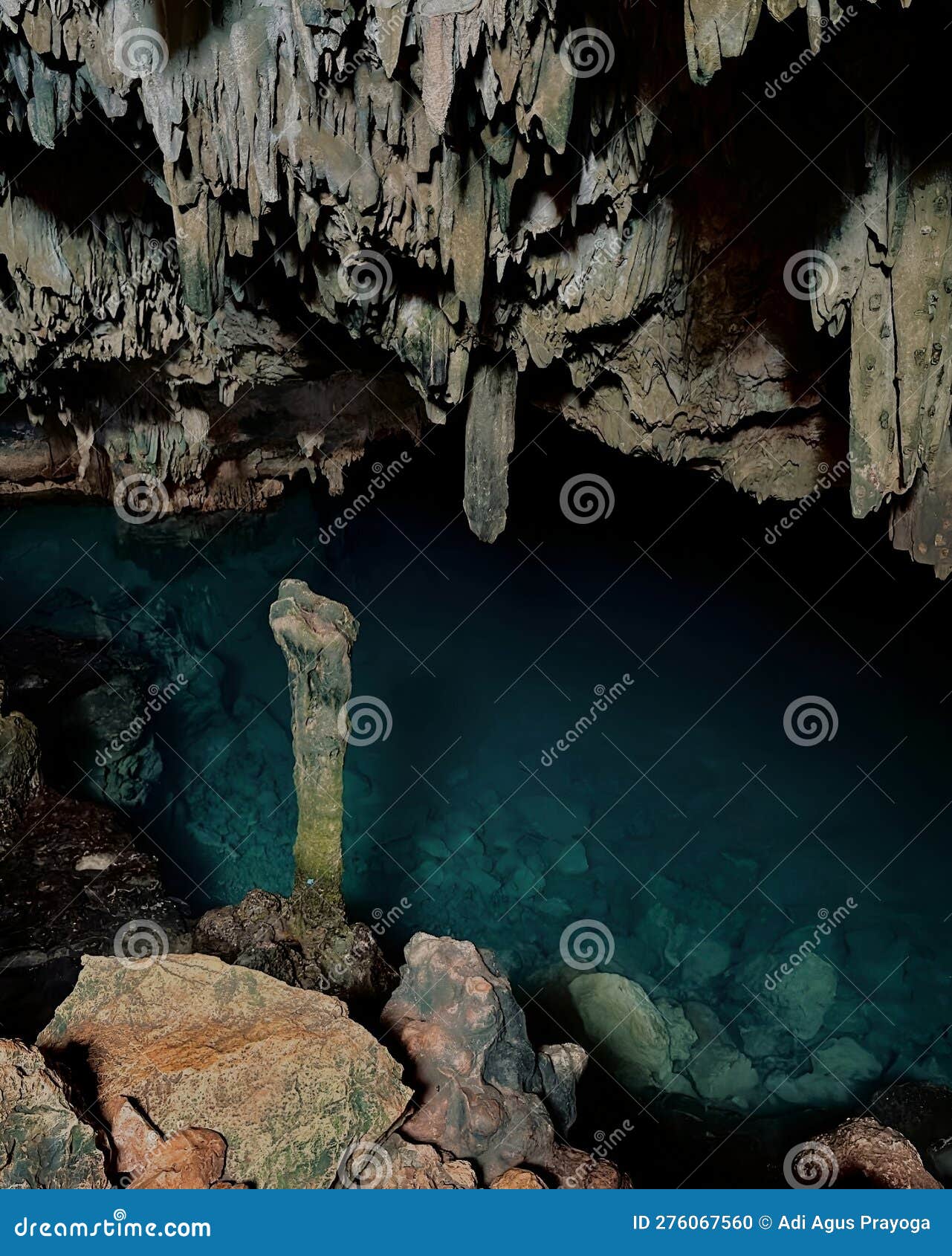 Cave with an Underground River Whose River Has Water so Fresh it Can Be ...